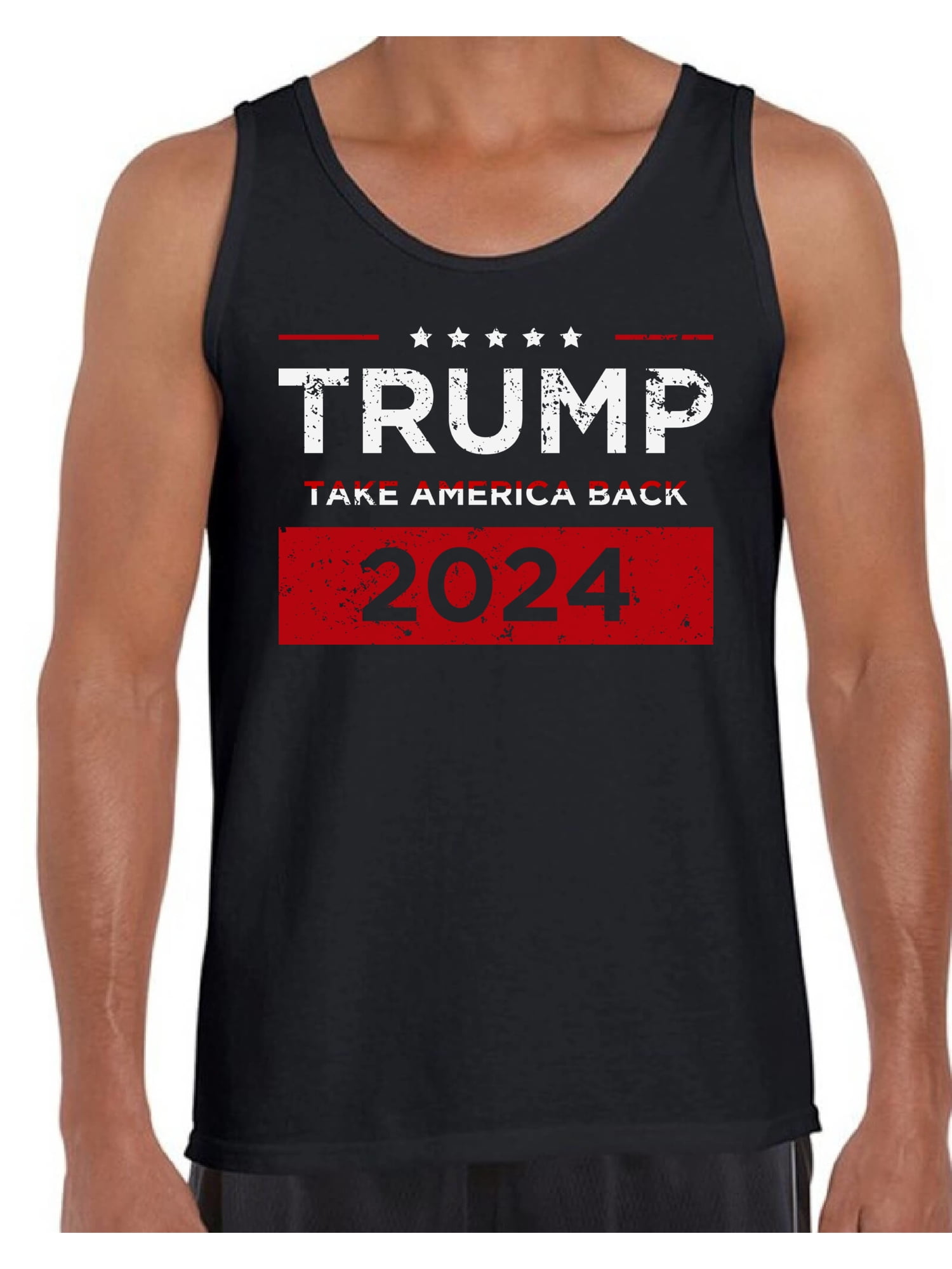 Awkward Styles Political Trump 2024 Tank Top for Men Take America Back ...