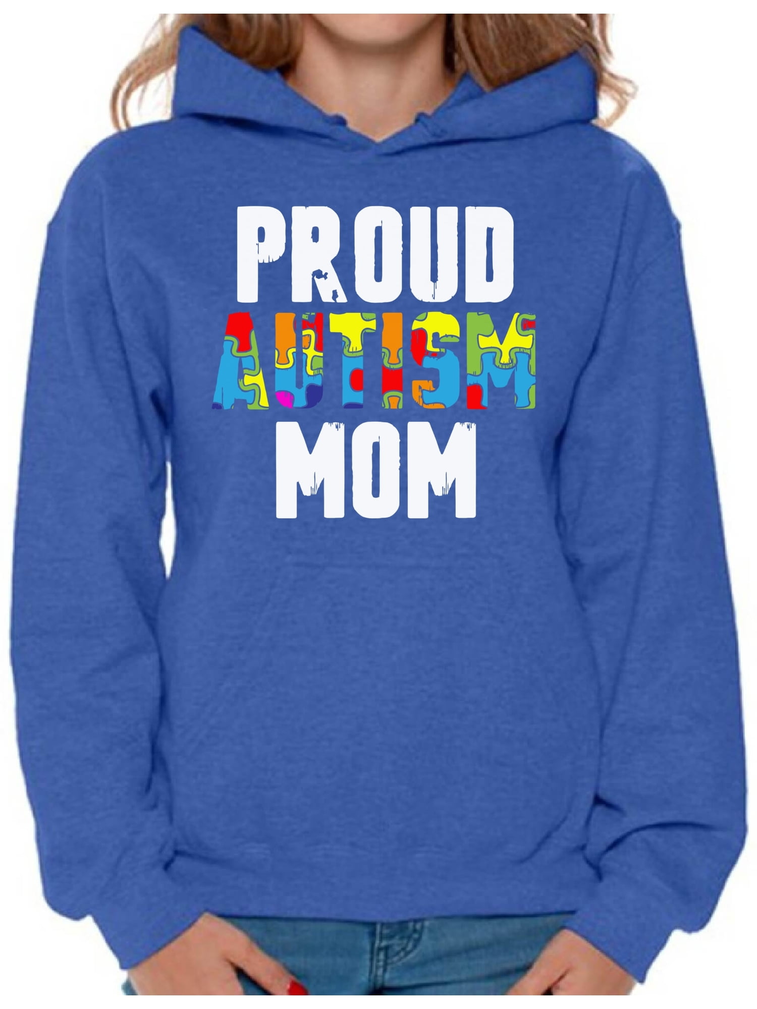 Awkward Styles Proud Autism Mom Hoodie Autism Awareness Sweatshirt ...