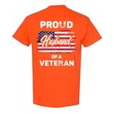 Awkward Styles Proud Husband of a Veteran Shirt 4th of July Gifts USA ...
