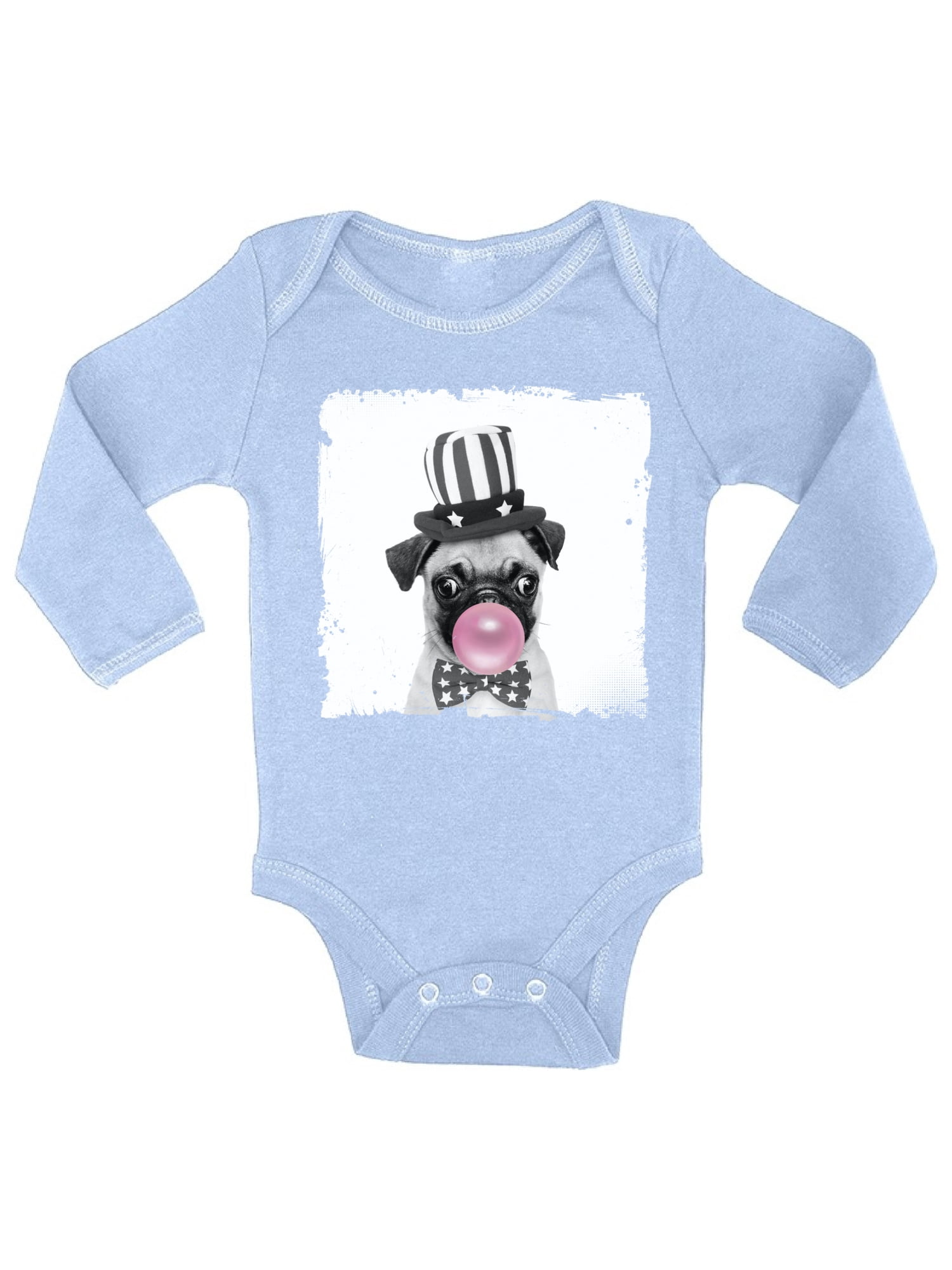 Awkward Styles Pug One Piece Gifts for Baby Cute Bodysuit Animal ...
