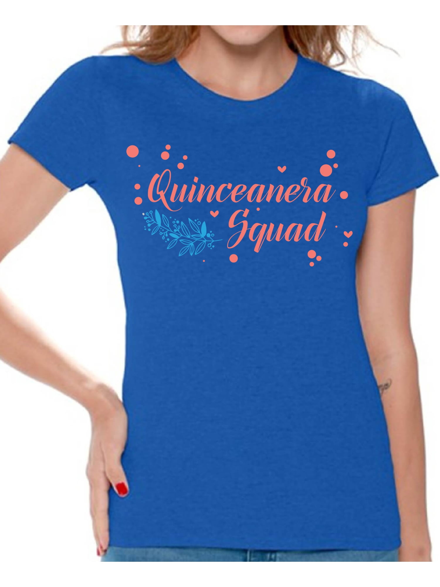 Awkward Styles Quinceanera Squad T Shirt for Ladies Quince Anos Shirts ...