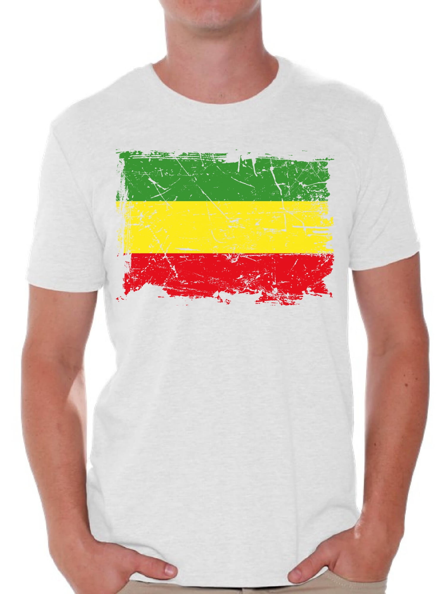 Awkward Styles Rasta Flag Tshirt for Him Reggae Lovers Gifts Reggae ...