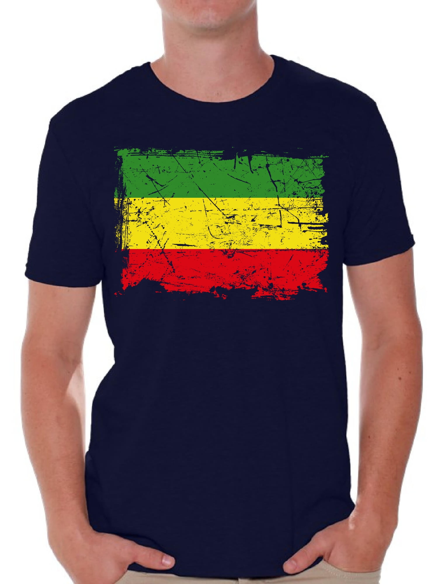 Awkward Styles Rasta Flag Tshirt for Him Reggae Lovers Gifts Reggae ...