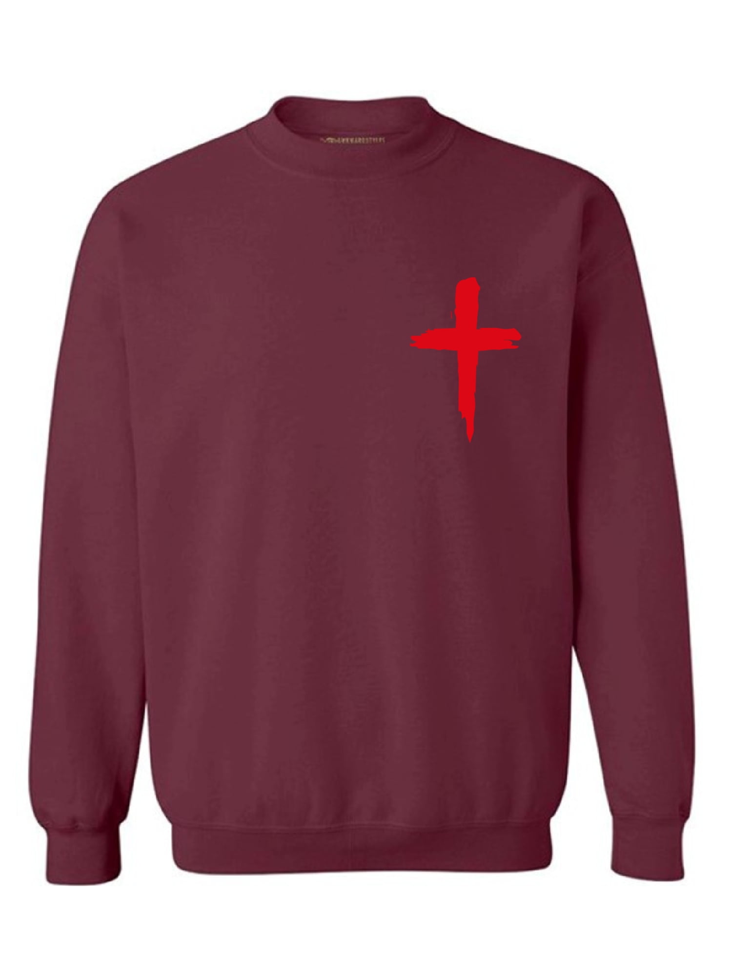 Awkward Styles Red Cross Unisex Crewnecks Christian Crewneck for Her ...