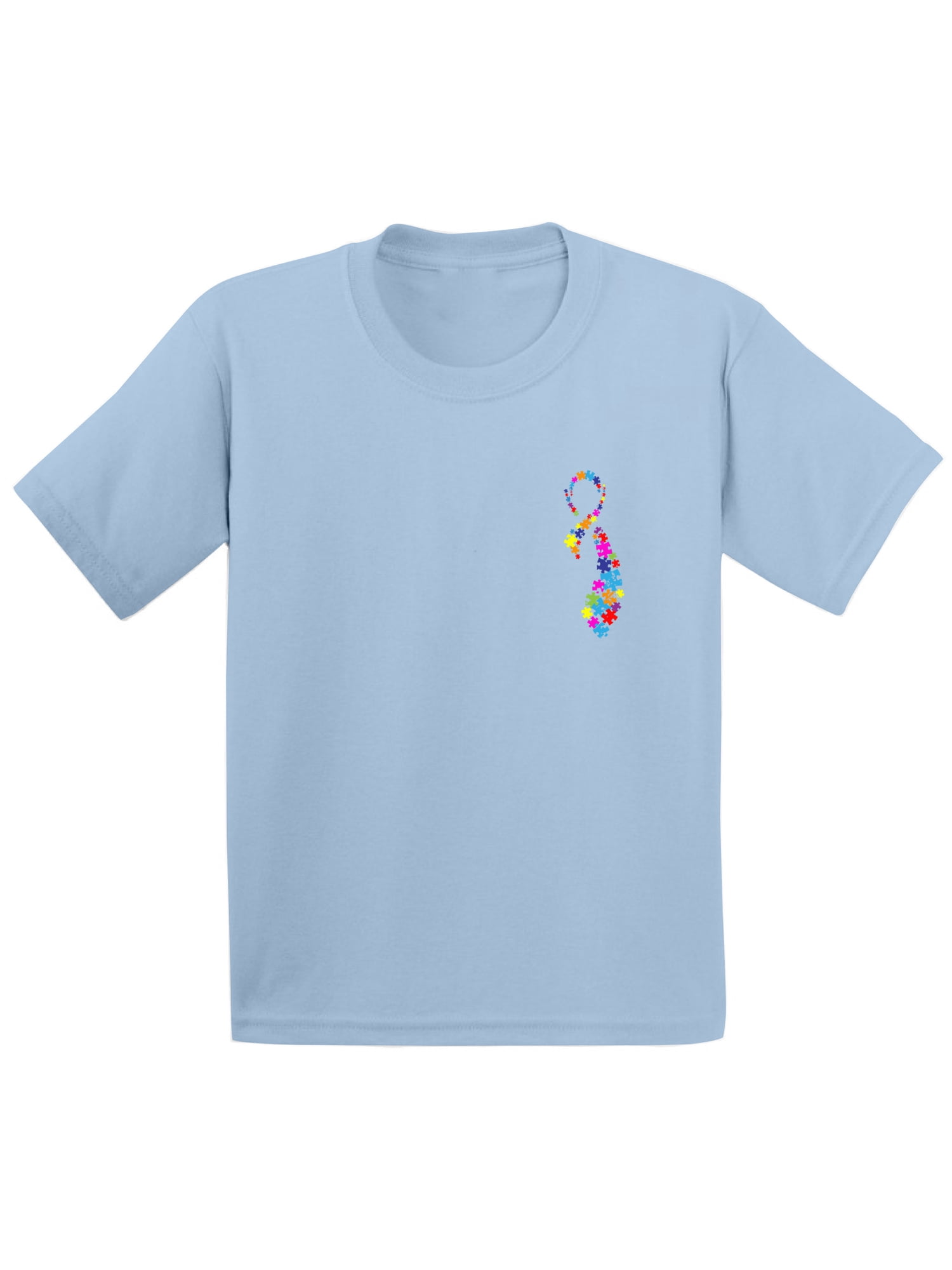 Awkward Styles Ribbon Autism Shirts for Toddler Kids Autism Awareness ...