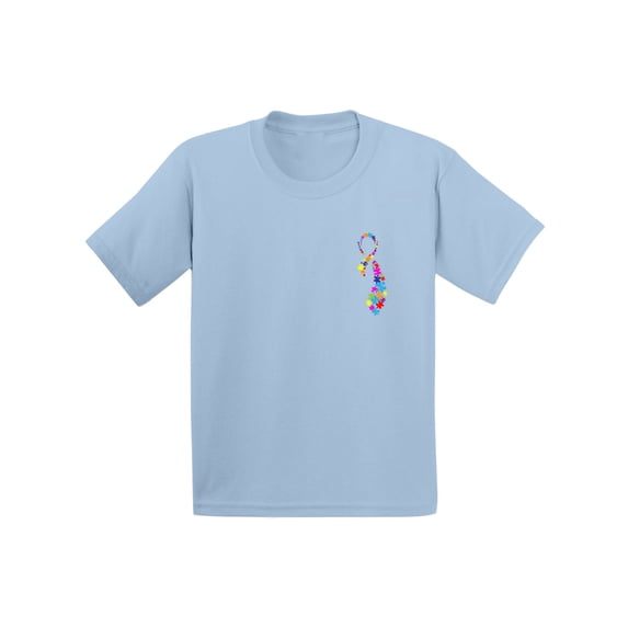 Awkward Styles Ribbon Autism Shirts for Toddler Kids Autism Awareness ...