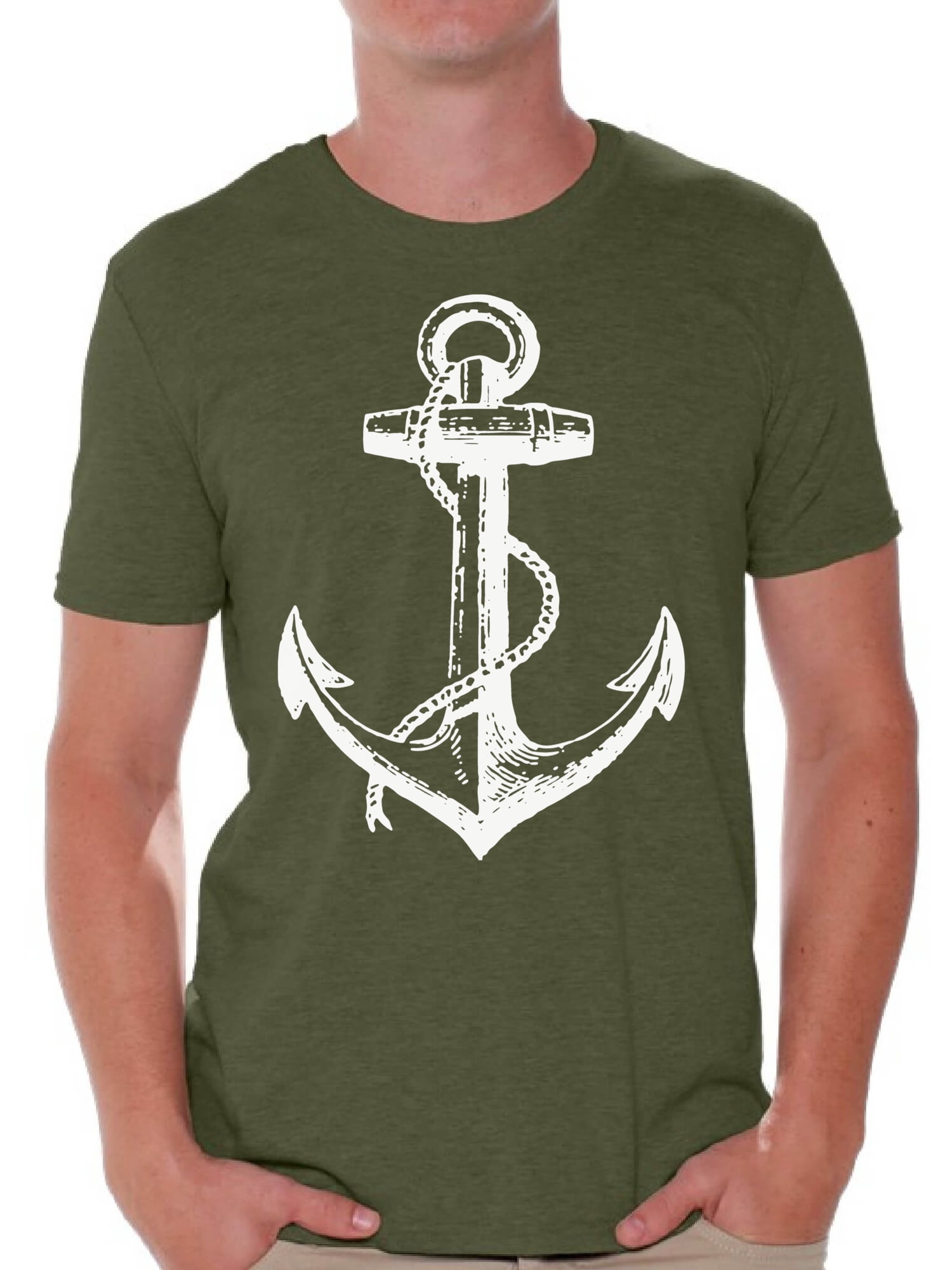 Awkward Styles Sea Anchor Shirt for Men Sea Tshirt for Him Sea Lovers ...