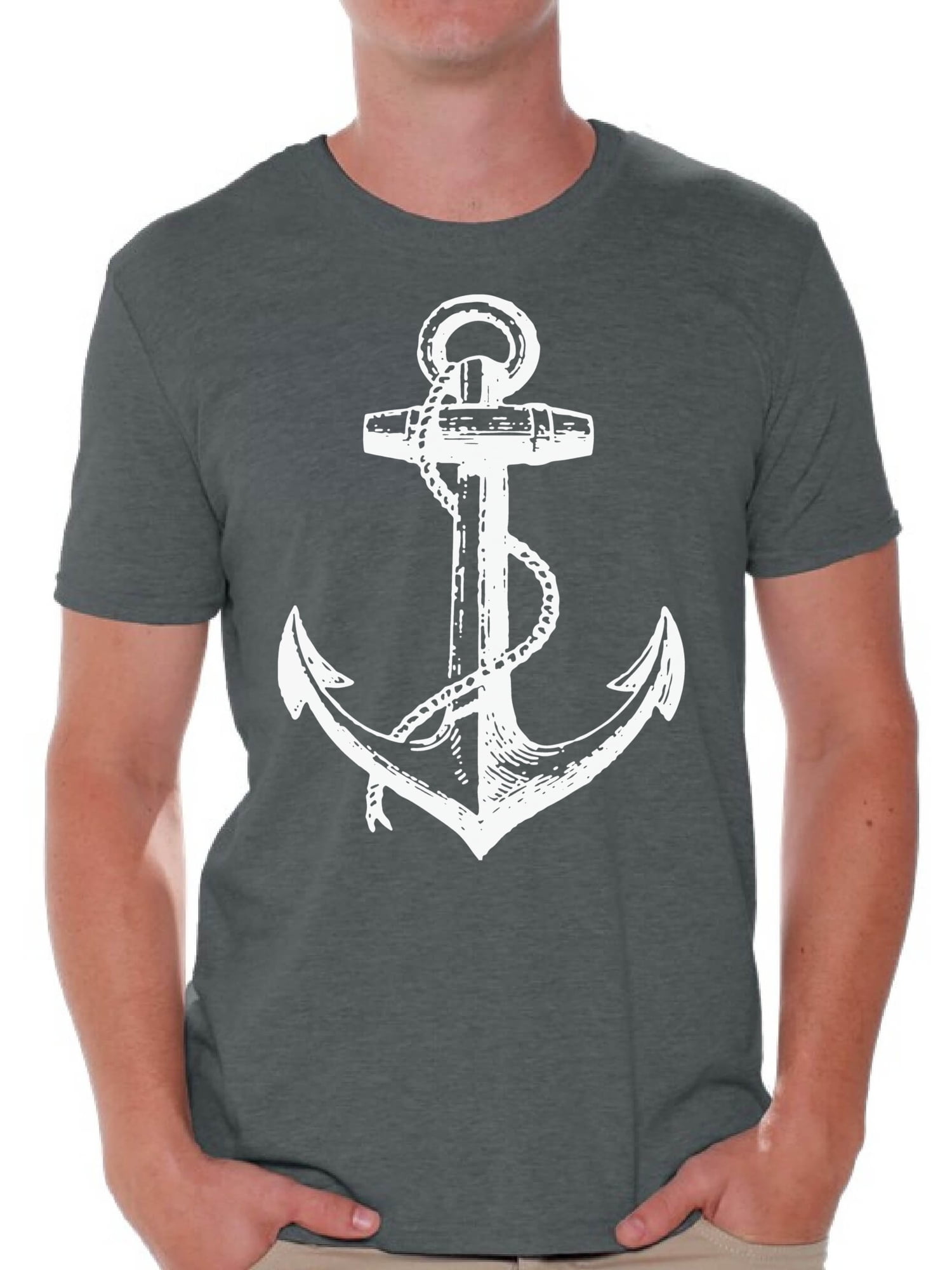 Awkward Styles Sea Anchor Shirt for Men Sea Tshirt for Him Sea Lovers ...