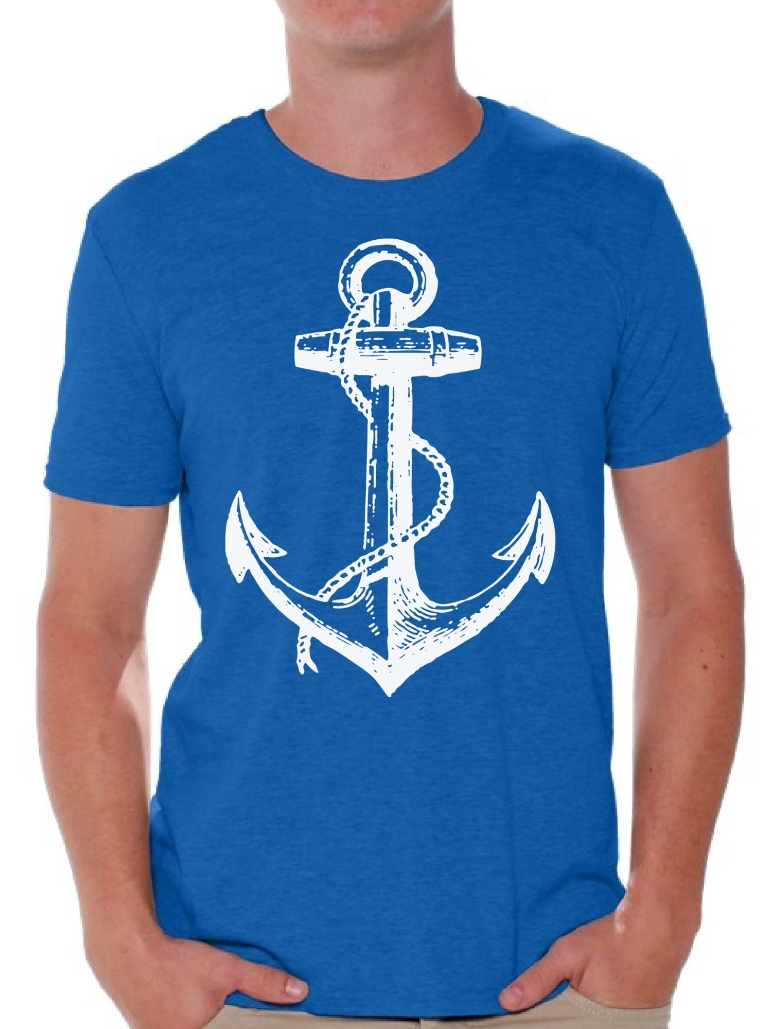 Awkward Styles Sea Anchor Shirt for Men Sea Tshirt for Him Sea Lovers ...