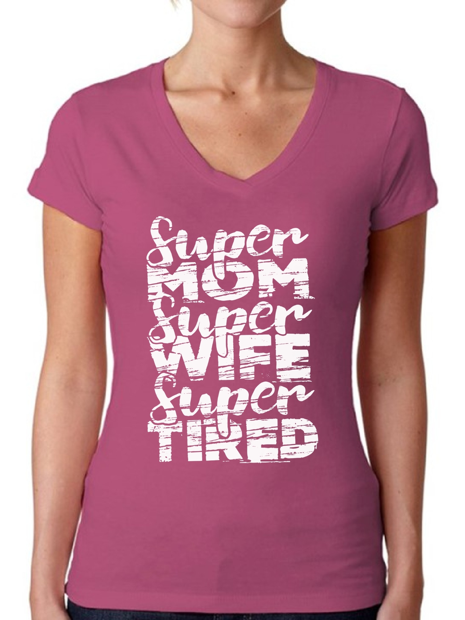 Hanes Women's Short-Sleeve V-Neck Graphic T-Shirt - Walmart.com