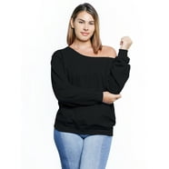 Awkward Styles Women's Off the Shoulder Slouchy Oversized Sweatshirt ...