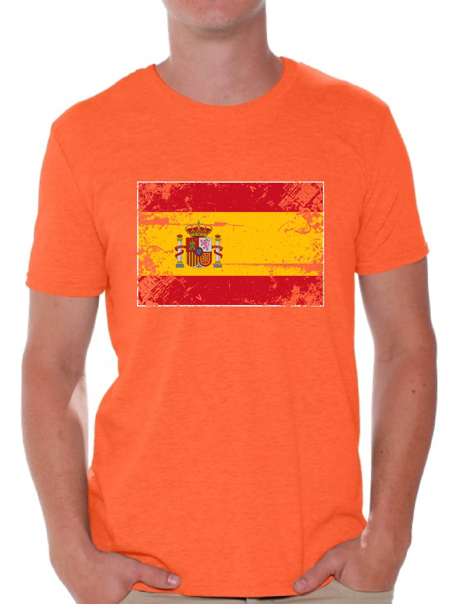 Awkward Styles Spain Flag Shirt for Men Spanish Soccer 2018 Tshirt ...