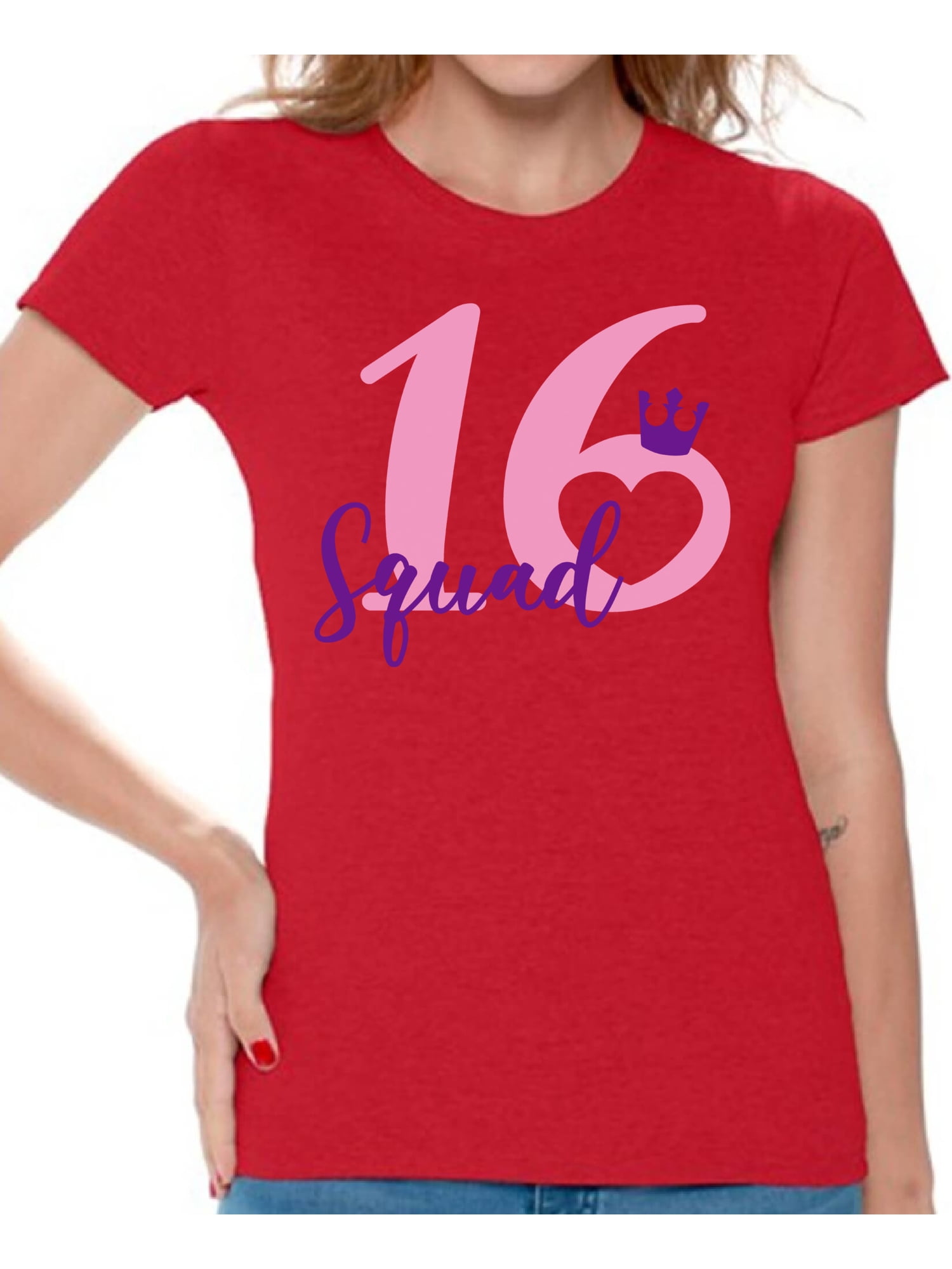 Awkward Styles Squad 16 T Shirt for Ladies Squad Sixteen Shirts for ...