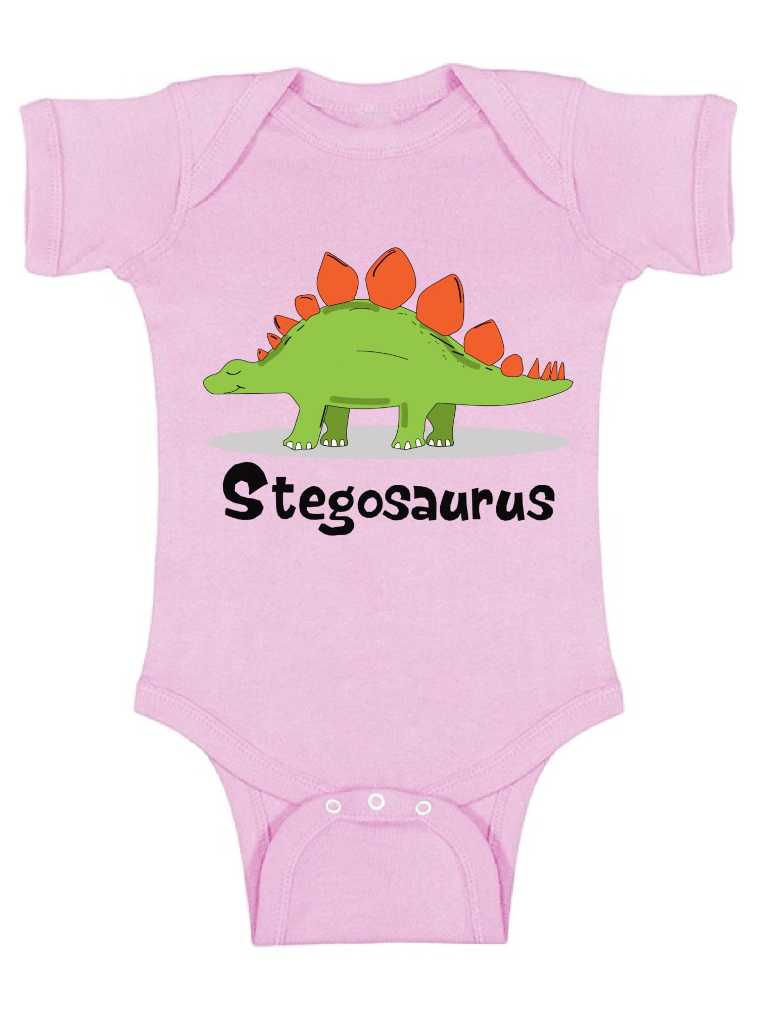 Awkward Styles Stegosaurus Dinosaur Baby Bodysuit Short Sleeve Dinosaur ...