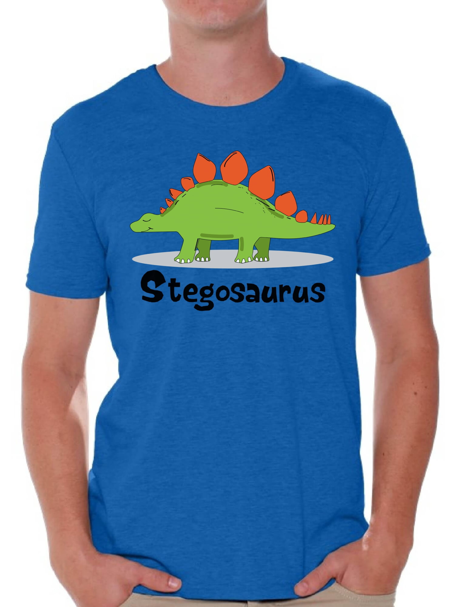 Awkward Styles Stegosaurus Dinosaur Shirt for Men Dinosaur Tshirt ...