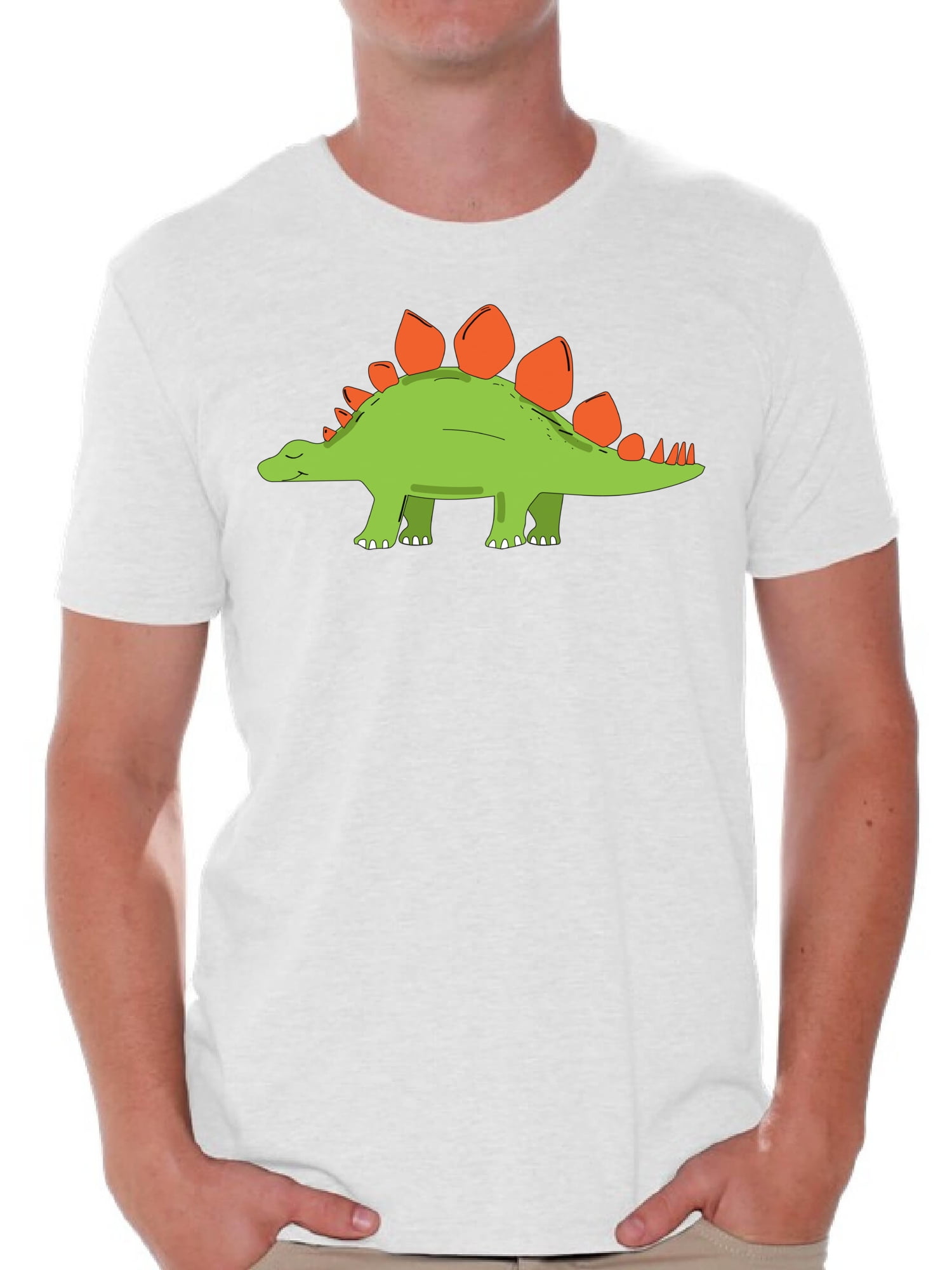 Awkward Styles Stegosaurus Dinosaur T-Shirt for Men Dinosaur Tshirt ...