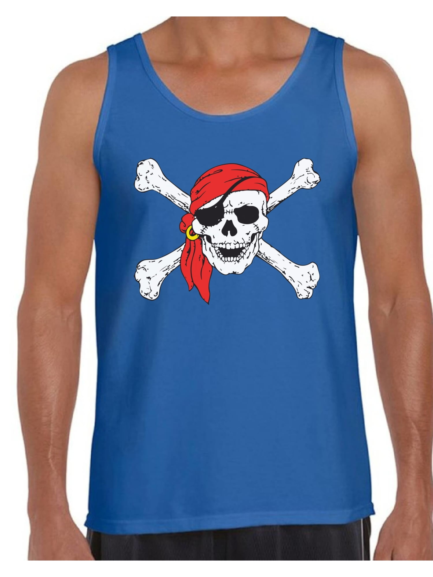 Awkward Styles Sugar Skull Tank Tops for Men Jolly Roger Skull and ...