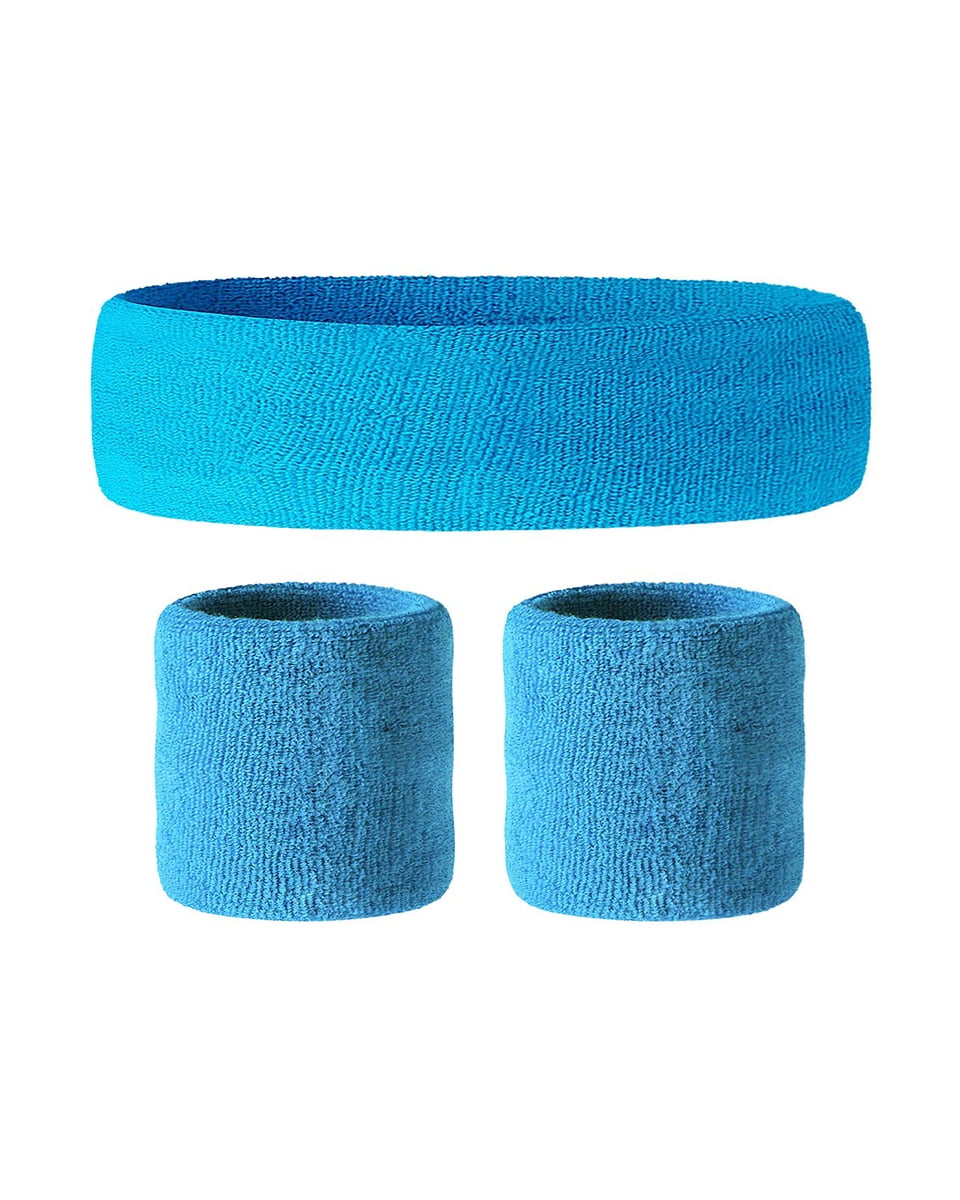 Awkward Styles Sweatband Set Yoga Wristband and Headband Perfect for ...