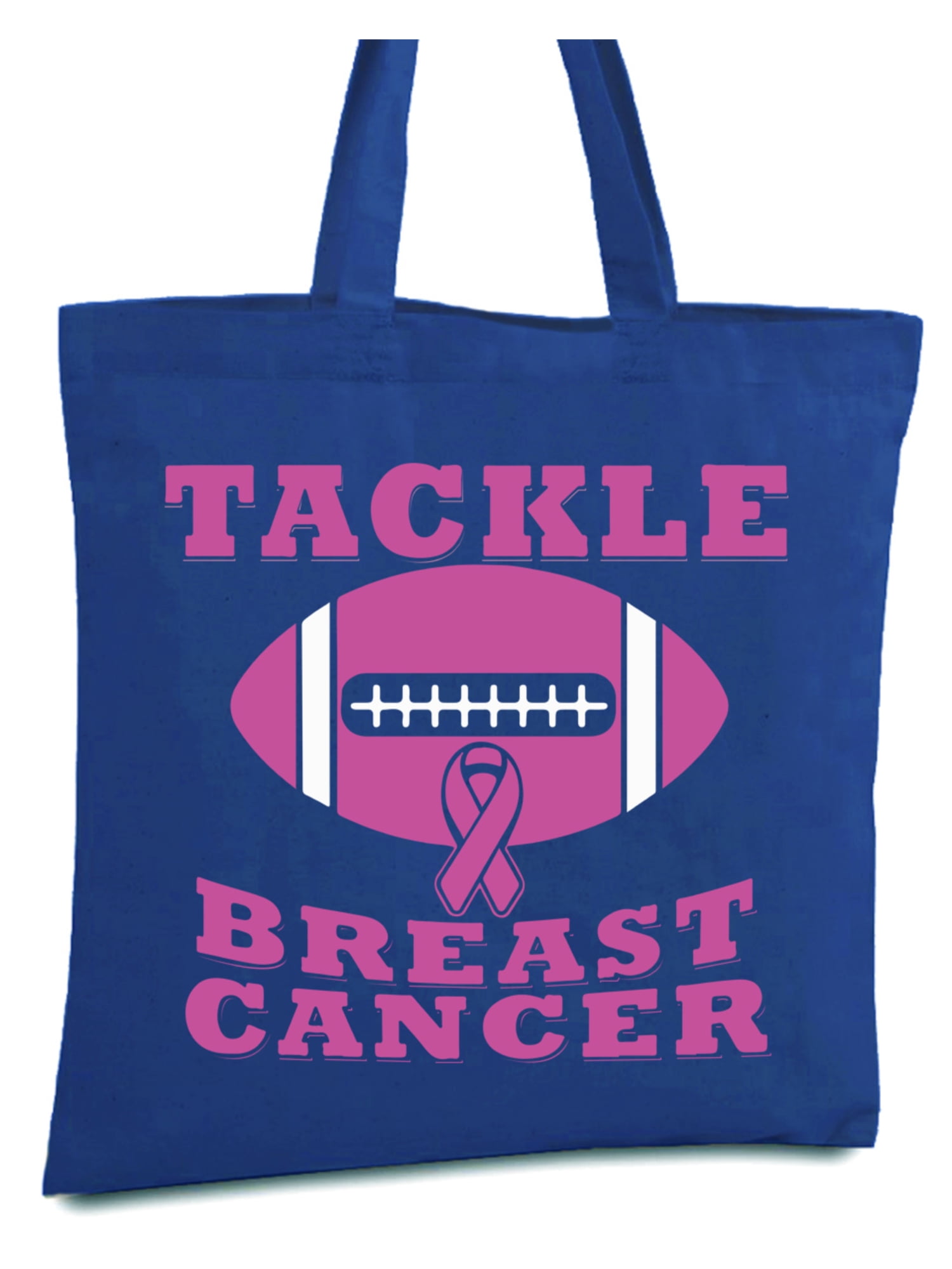 Awkward Styles Tackle Breast Cancer Tote Bag Breast Cancer Ribbon ...