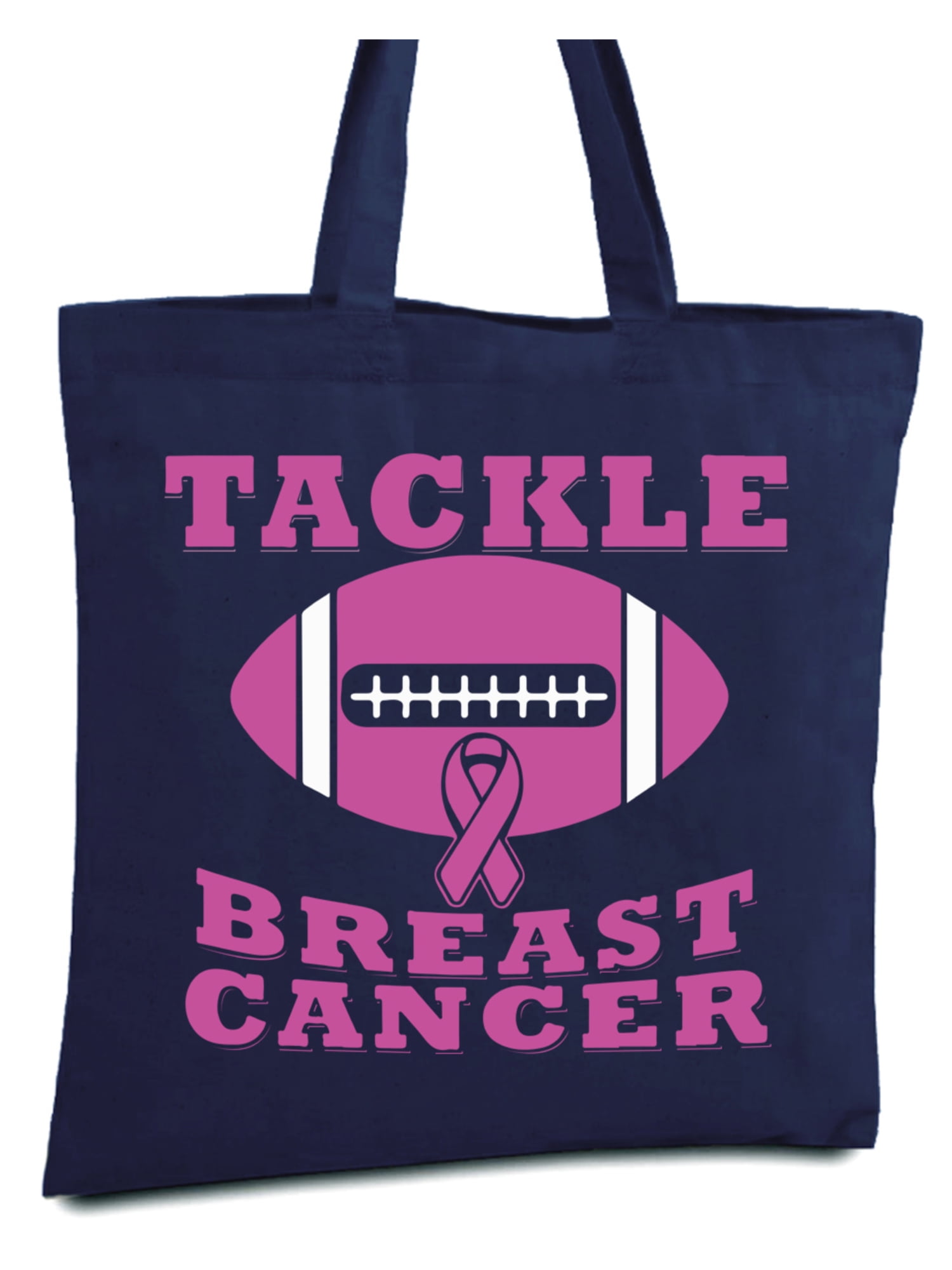 Awkward Styles Tackle Breast Cancer Tote Bag Breast Cancer Ribbon ...