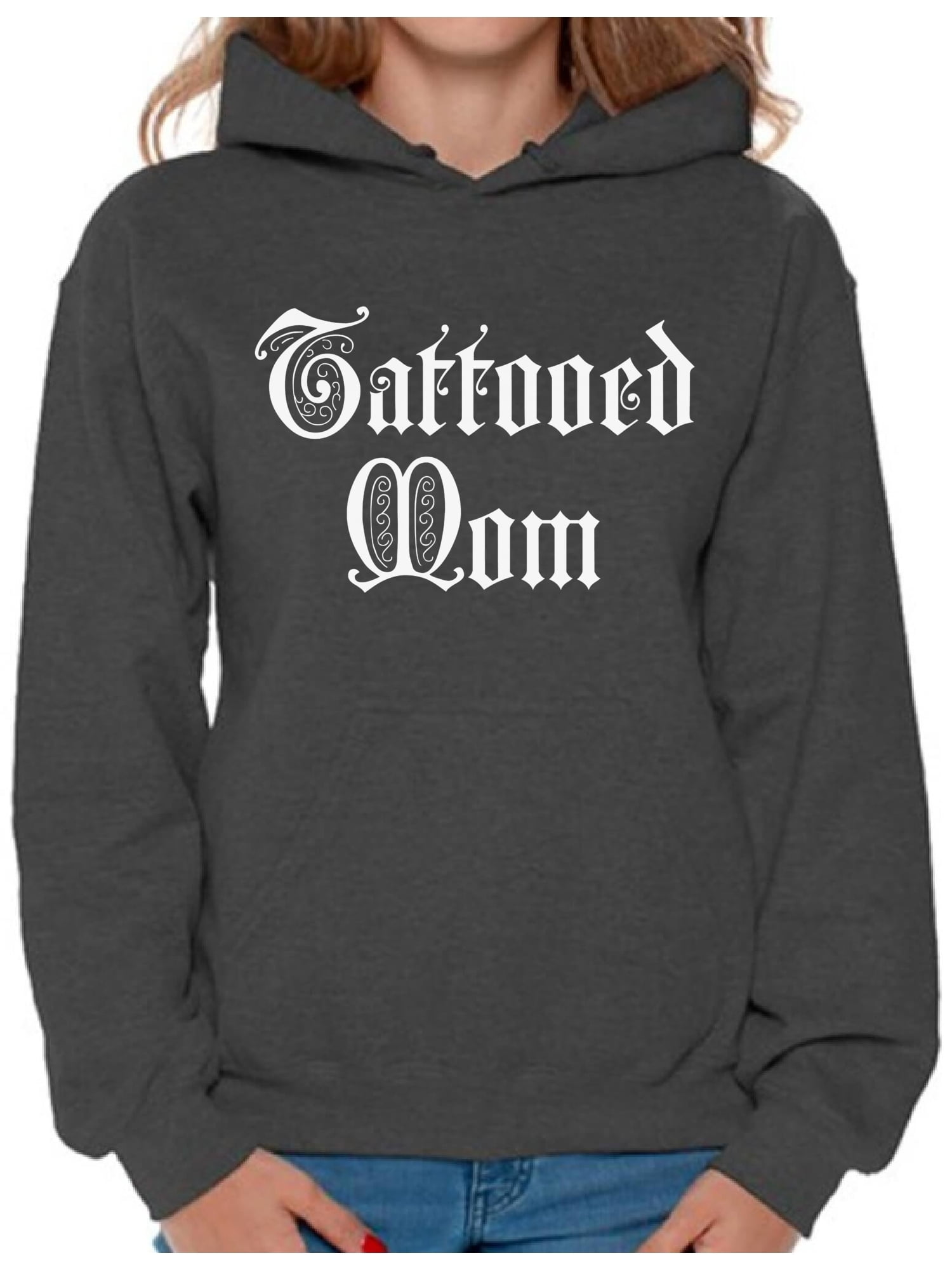 Awkward Styles Tattooed Mom Hooded Sweatshirt Inked Mom Hoodie Tattoo ...