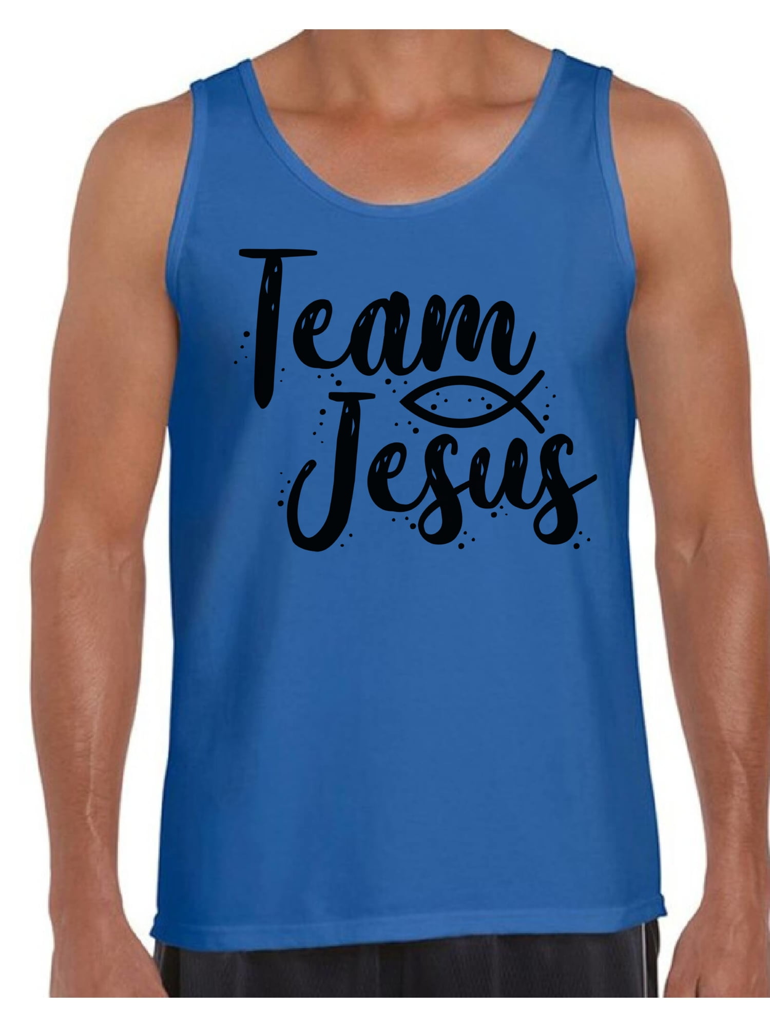 Awkward Styles Team Jesus Tank Top for Men Christian T Shirts Christian ...