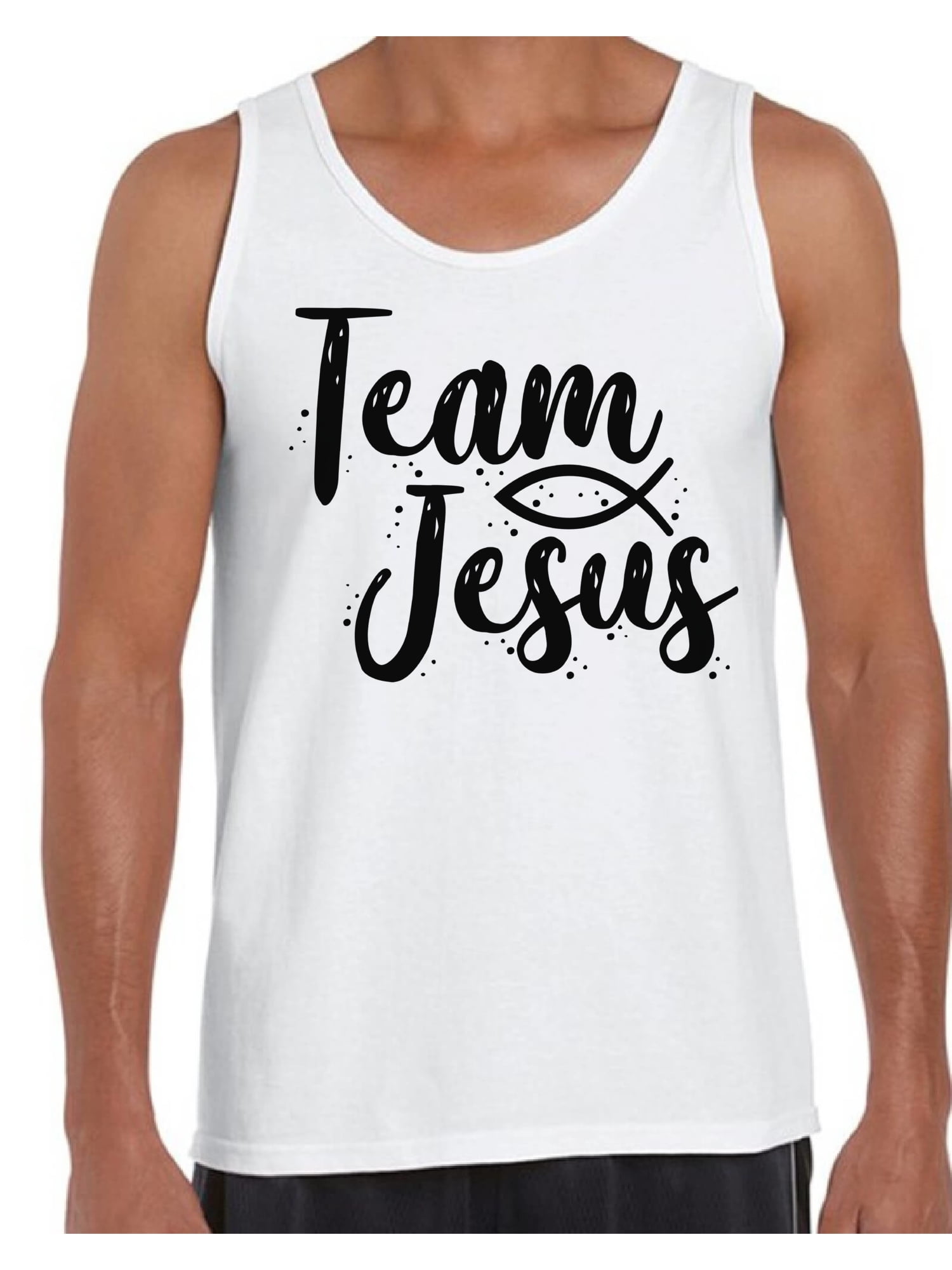 Awkward Styles Team Jesus Tank Top for Men Christian T Shirts Christian ...