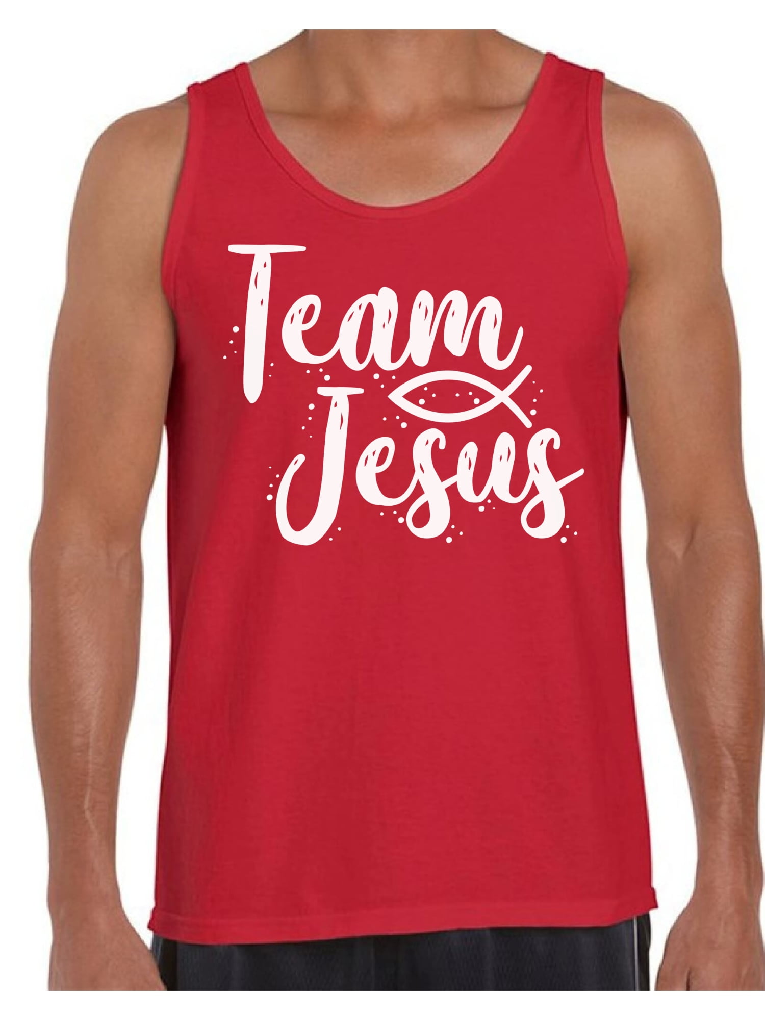 Awkward Styles Team Jesus Tank Top for Men Christian T Shirts Christian ...