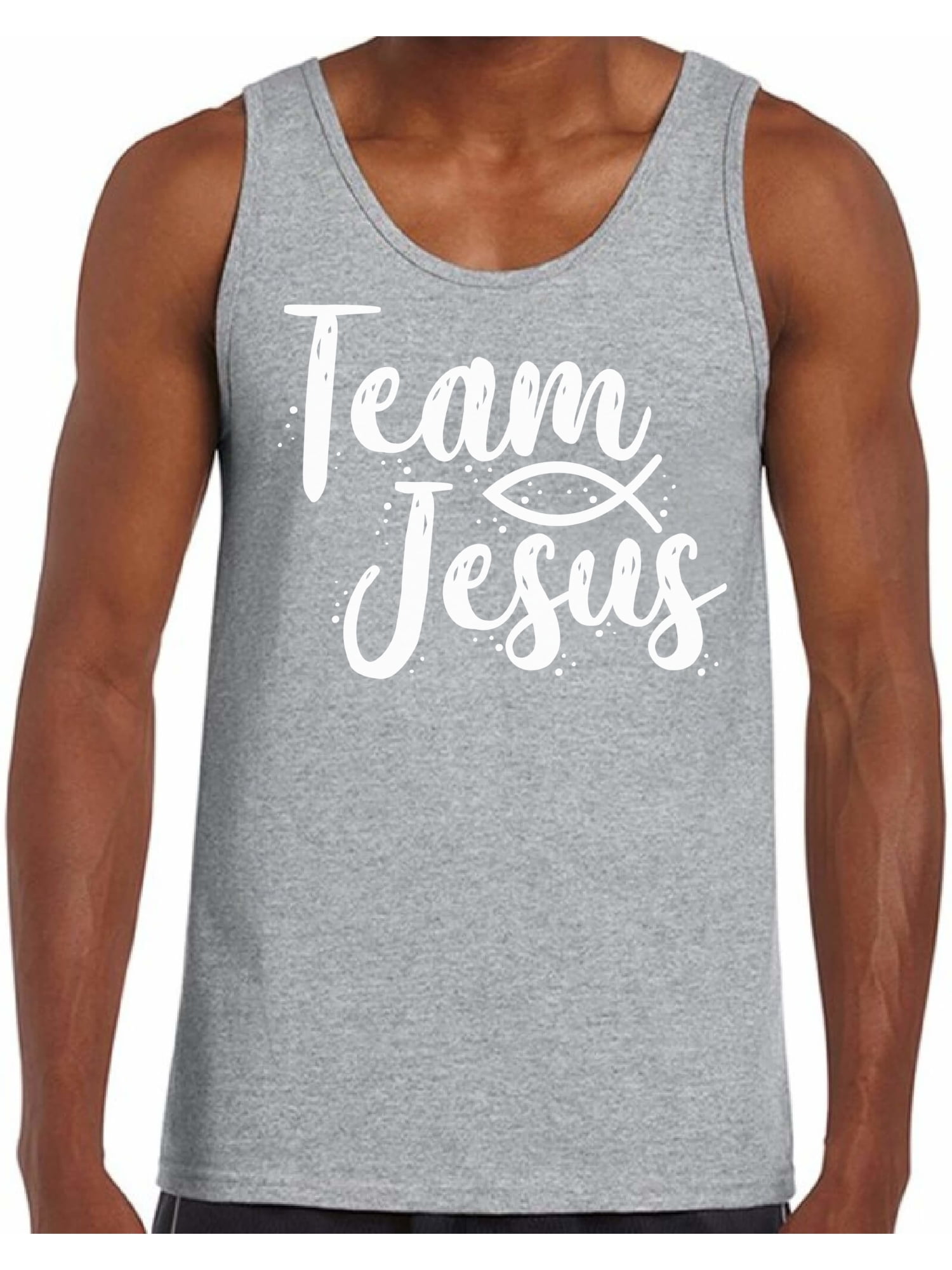 Awkward Styles Team Jesus Tank Top for Men Christian T Shirts Christian ...