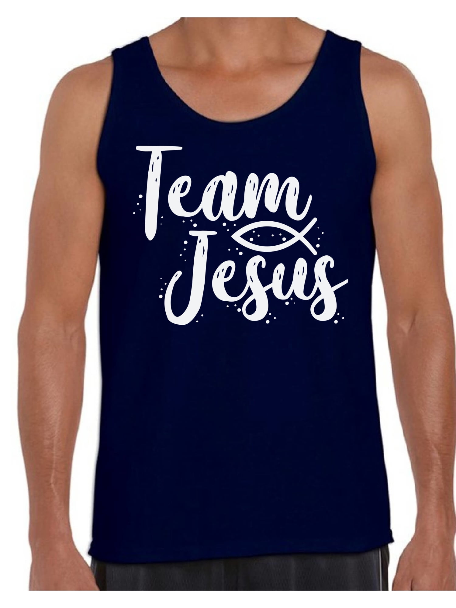 Awkward Styles Team Jesus Tank Top for Men Christian T Shirts Christian ...