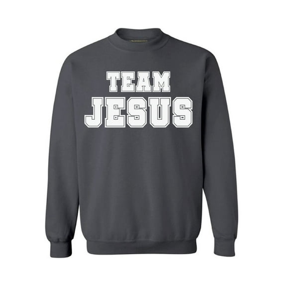 Awkward Styles Team Jesus Unisex Crewneck Christian Sweaters for Him ...