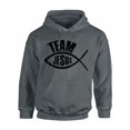 Awkward Styles Team Jesus Unisex Hoodie Fish Hoodie for Him Black ...