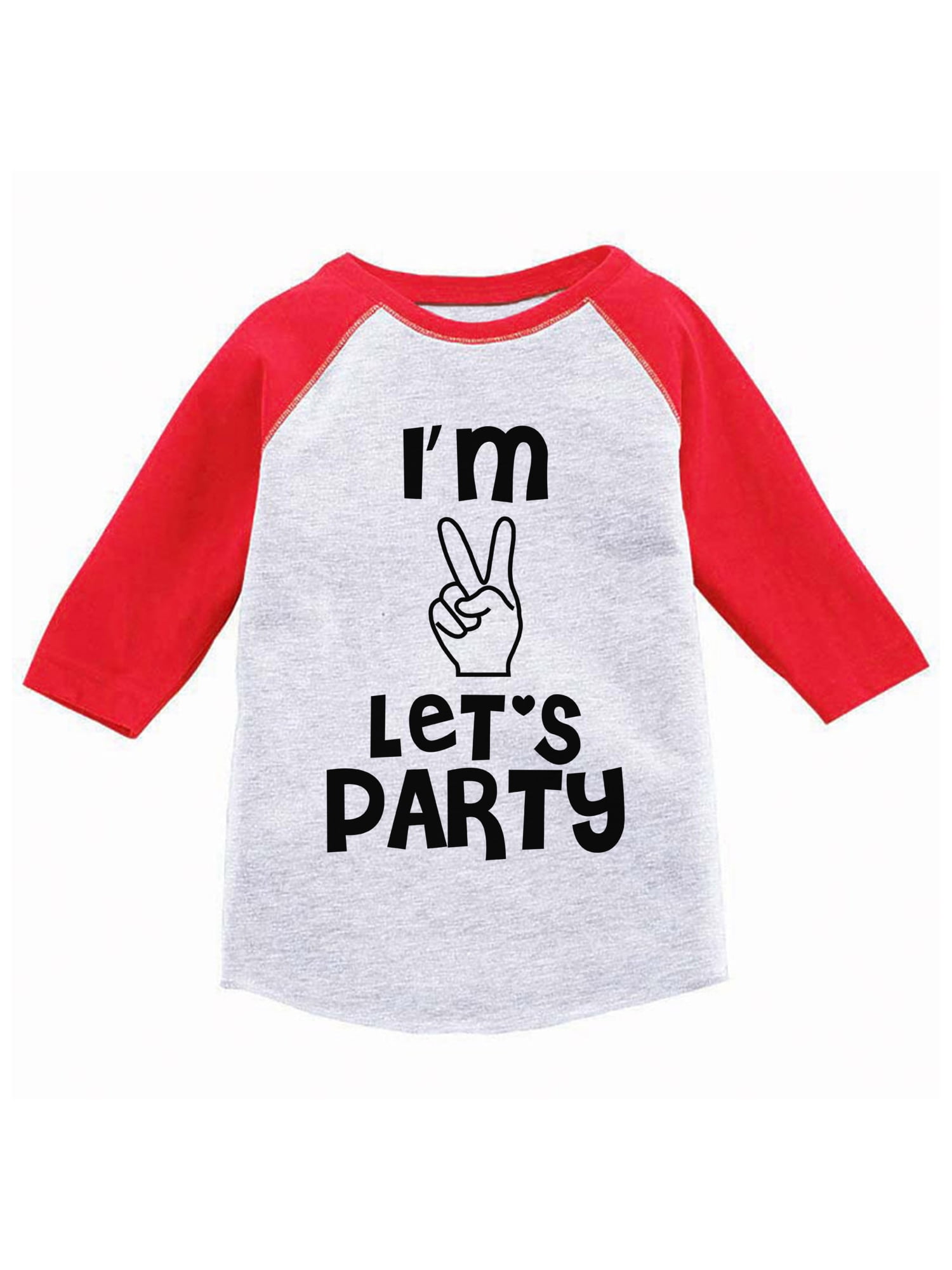 Awkward Styles Toddler Second Birthday Raglan Shirt 2nd Birthday ...