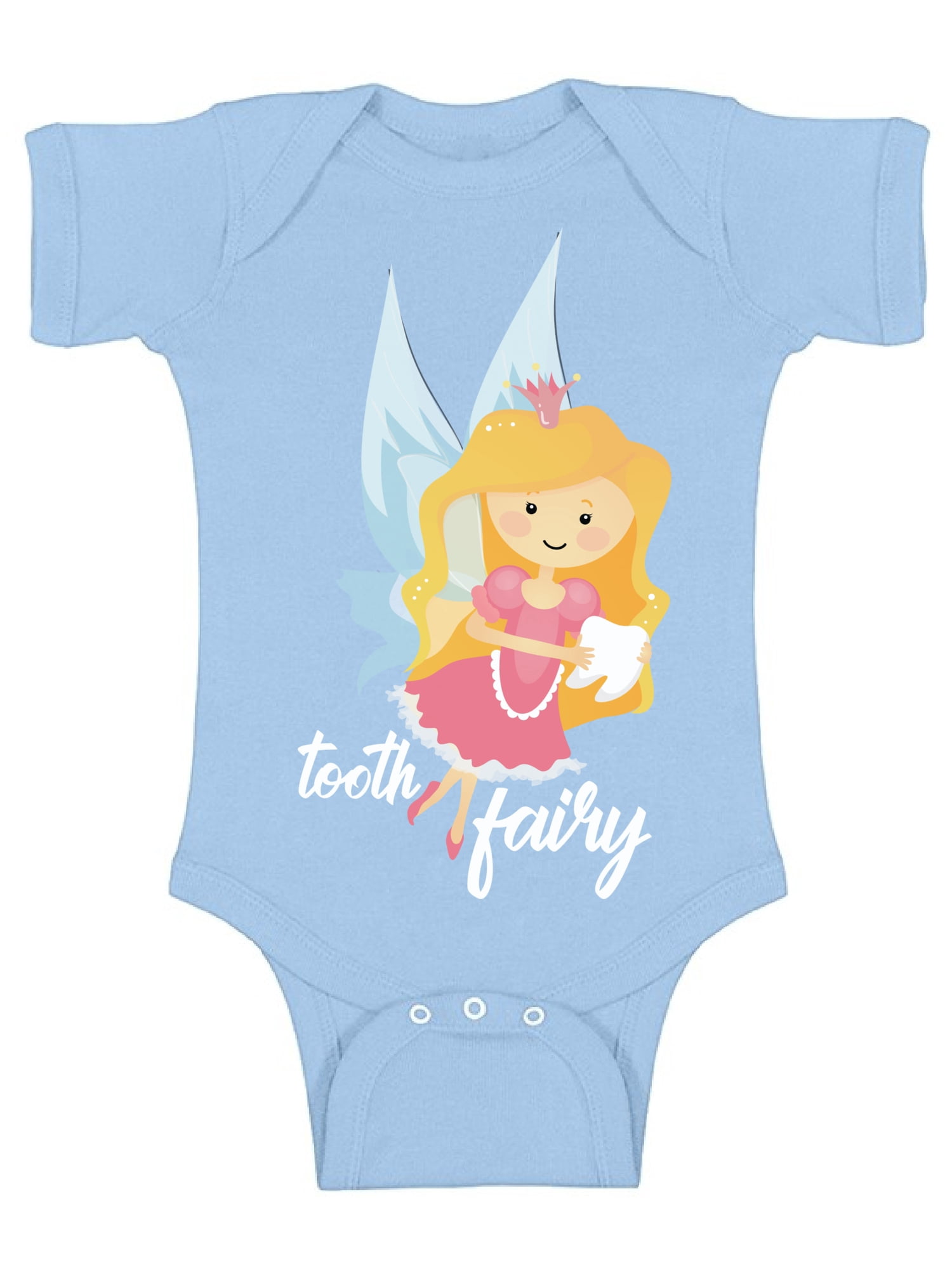 Awkward Styles Tooth Fairy One Piece Outfit for Newborn Baby Cute Tooth ...