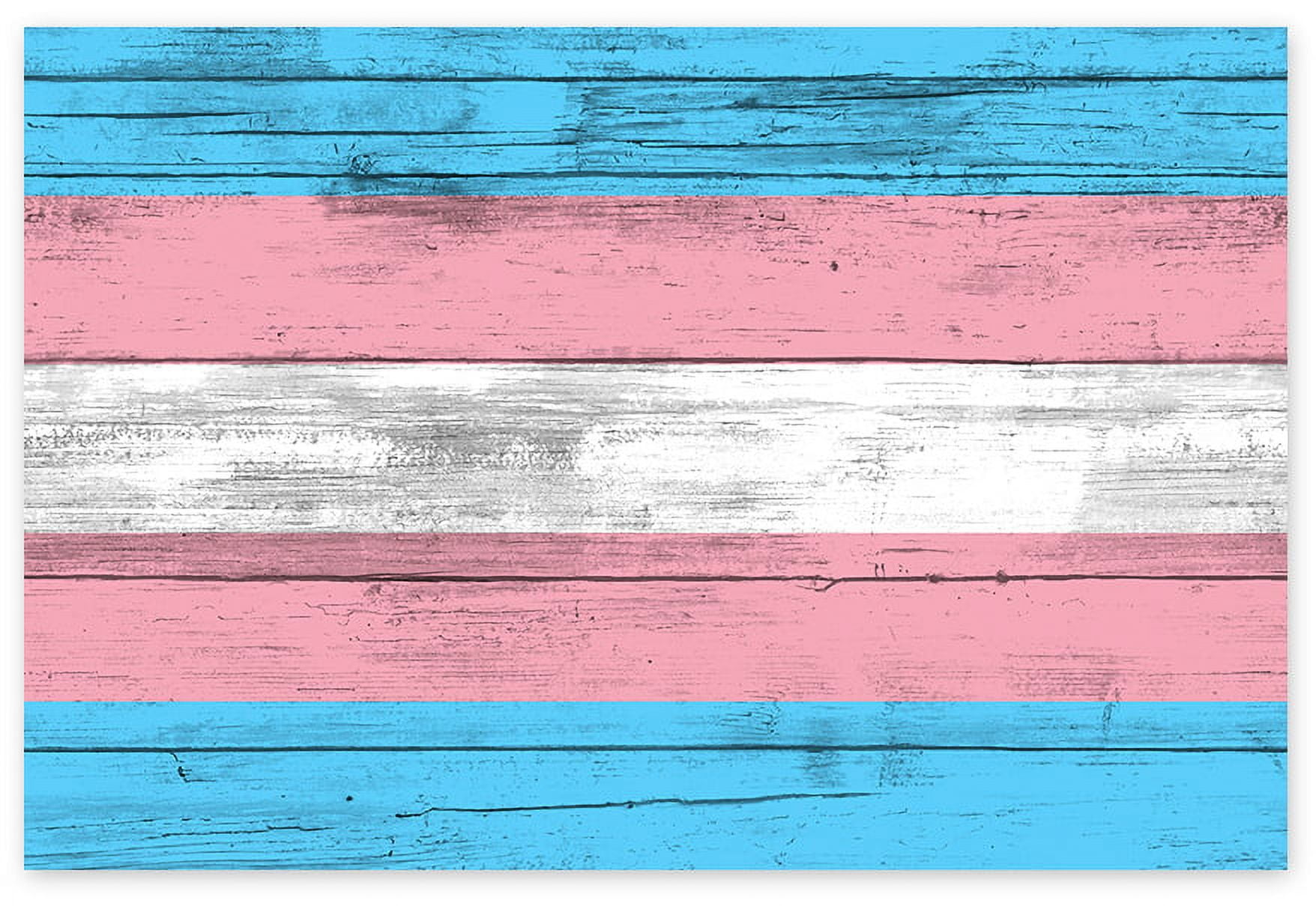 Awkward Styles Transgender Pride Flag Canvas Decor Transgender Flag ...