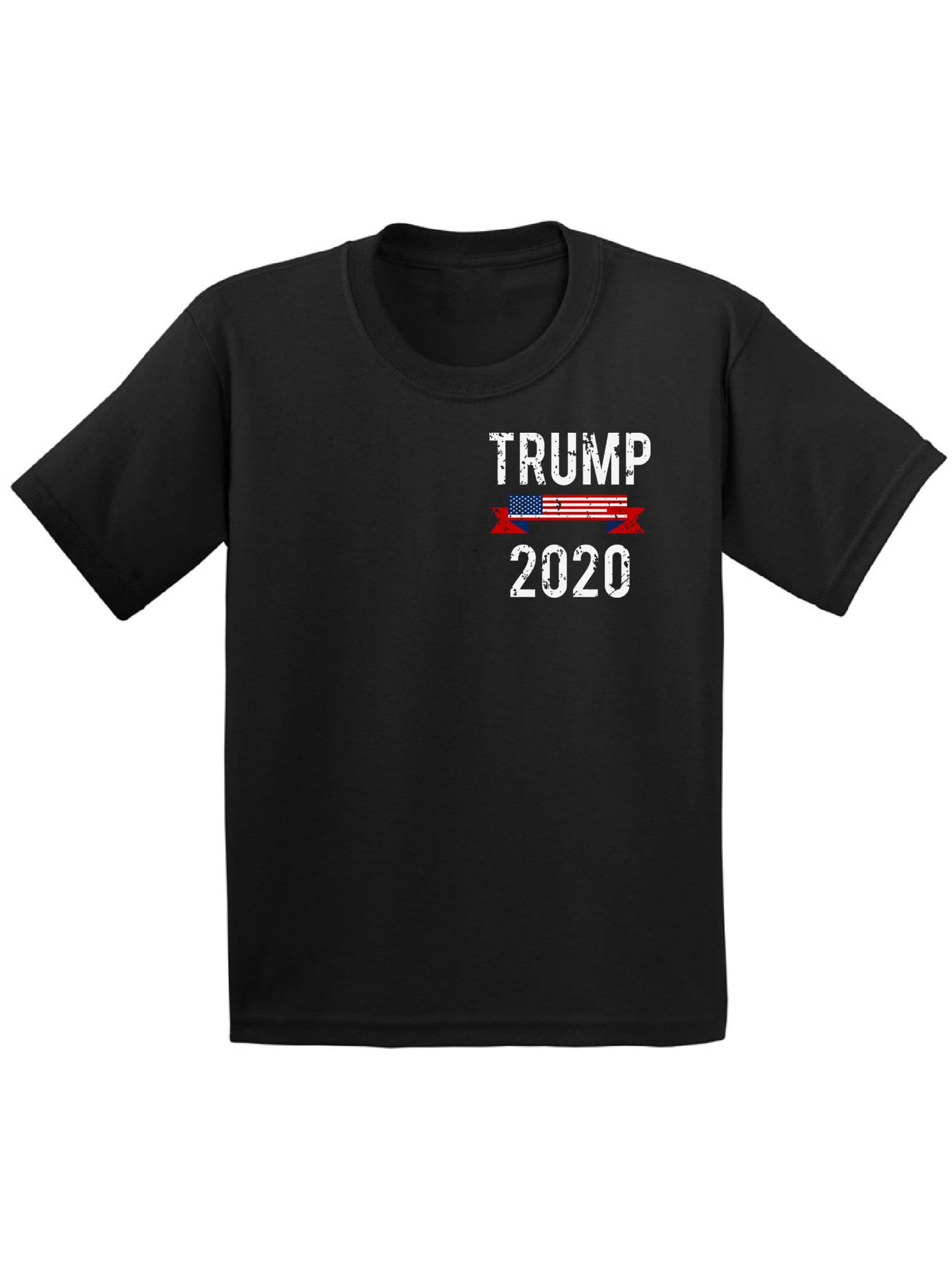 Awkward Styles Trump 2020 Youth Shirt Pocket Logo Tshirt Donald Trump ...
