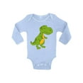 Awkward Styles Tyrannosaurus Rex Romper Baby Bodysuit Long Sleeve ...