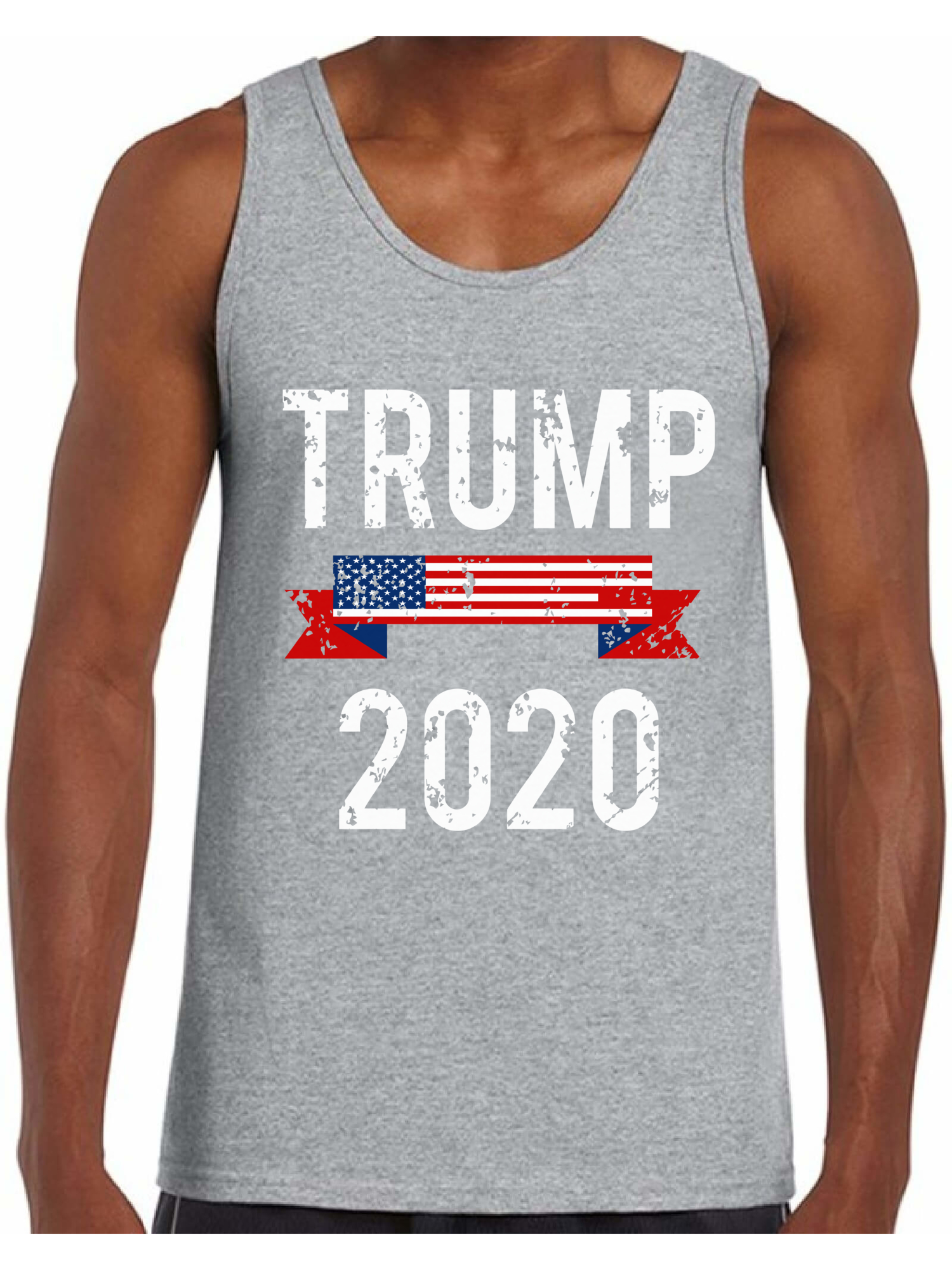 Awkward Styles USA Flag Trump 2020 Men's Tanks Trump Tank Top for Men ...