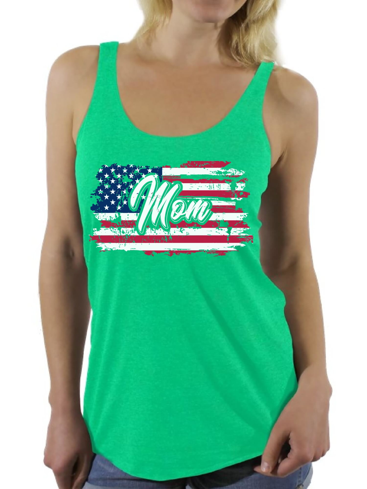 Awkward Styles USA Flag Women Racerback Tank Top Retro American Flag ...