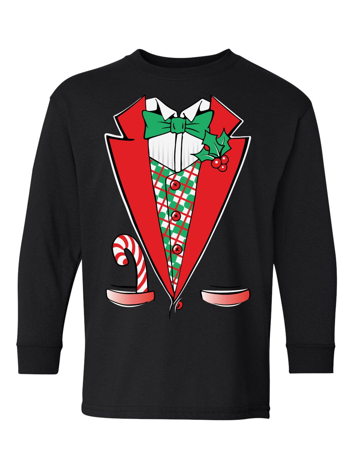 Awkward Styles Ugly Xmas Long Sleeve Shirt for Kids Youth Girls Boys ...