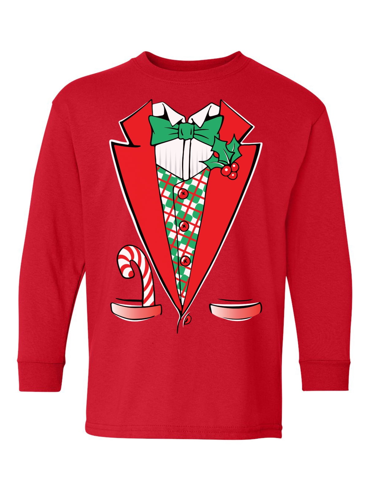 Awkward Styles Christmas Long Sleeve Shirt for Kids Youth Boys Girls ...