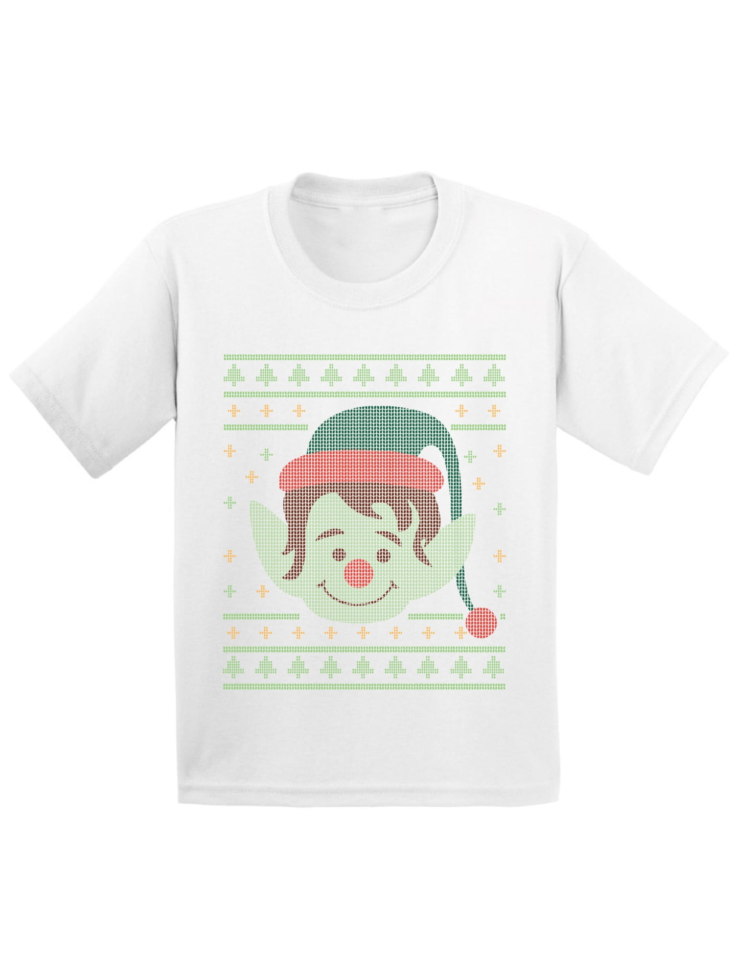 Awkward Styles Christmas T-Shirt for Girls Boys Xmas Elf Kids T Shirts ...