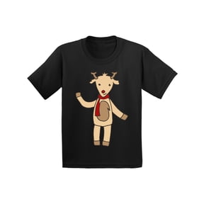 Awkward Styles Christmas T-Shirt for Girls Boys Xmas Elf Kids T Shirts ...