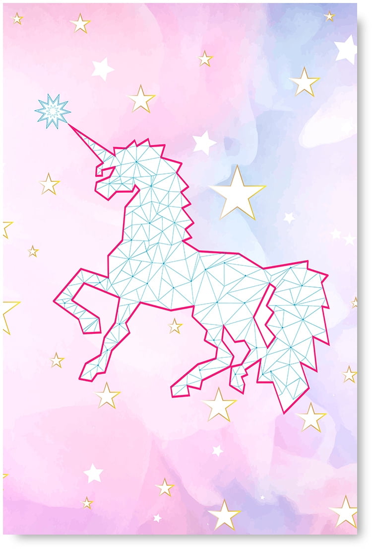 Awkward Styles Unicorn Poster Art Unframed Unicorn Pink Unicorn Poster ...