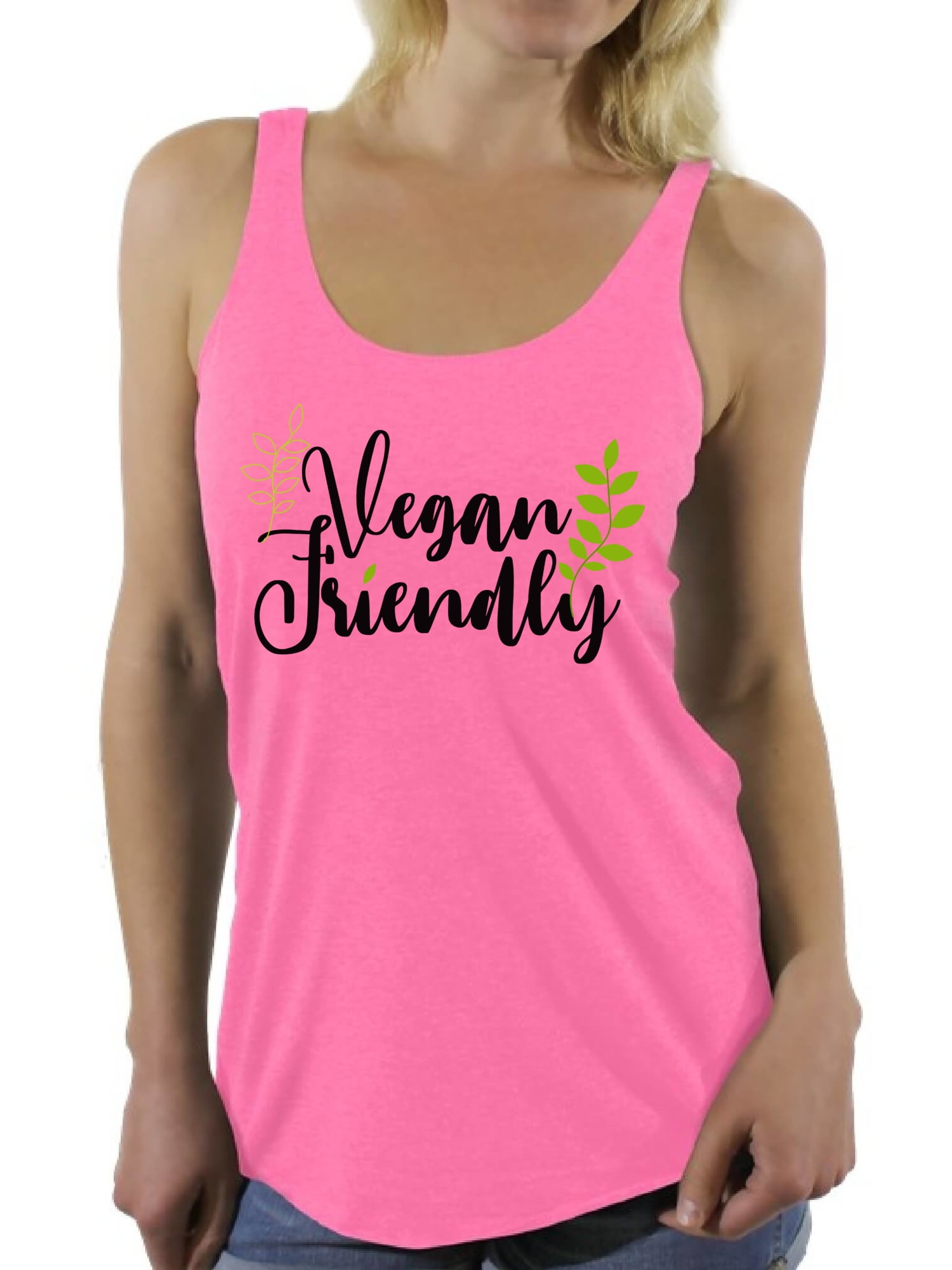 Awkward Styles Vegan Friendly Racerback Tank Top for Her Racerback ...