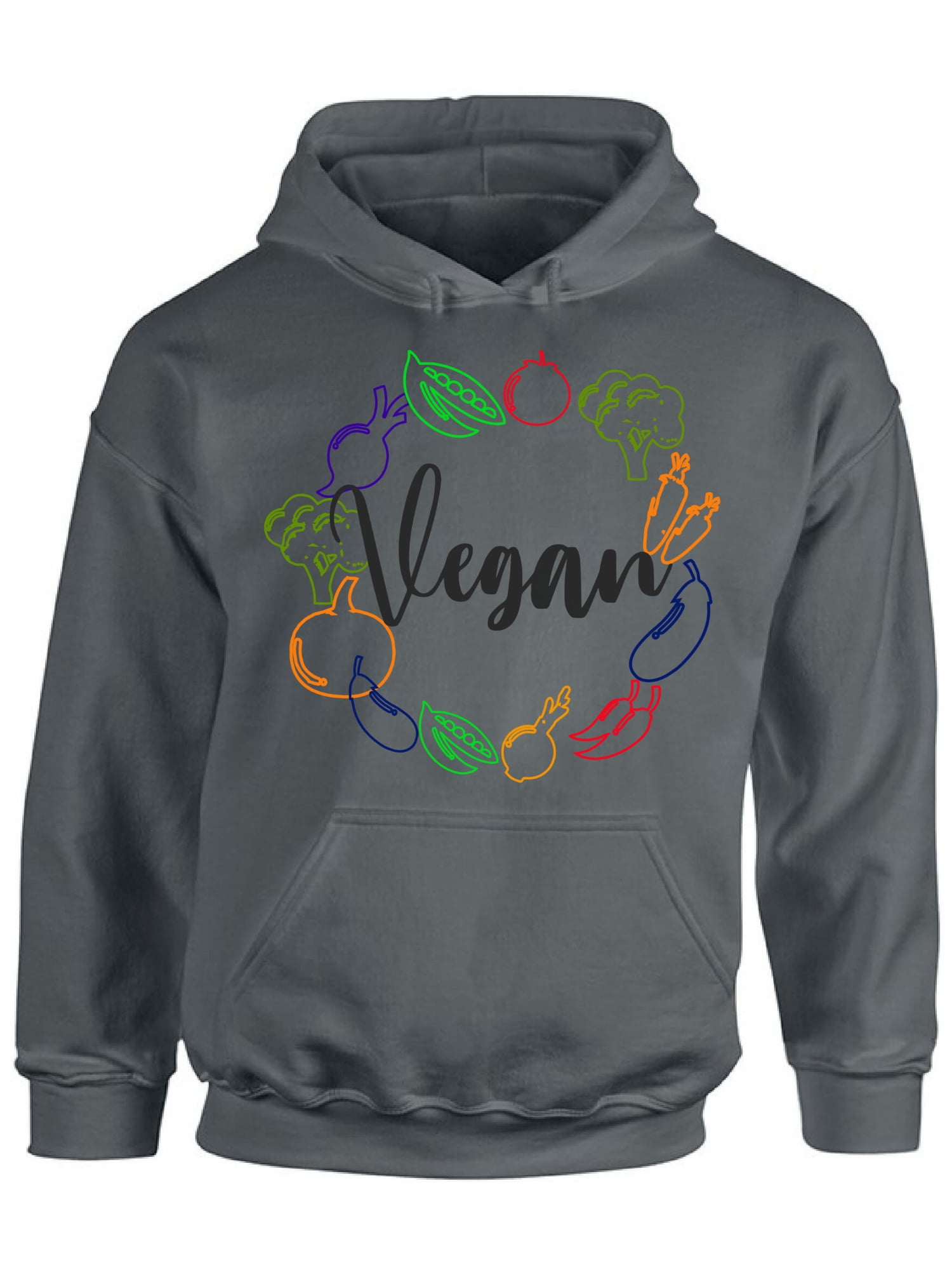 Awkward Styles Vegetables Unisex Hoodie Vegetarian Hoodie Vegan Sweater ...