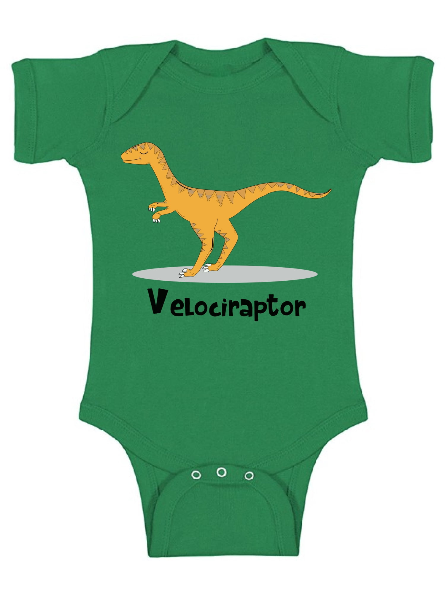 Awkward Styles Velociraptor Dinosaur Baby Bodysuit Short Sleeve ...