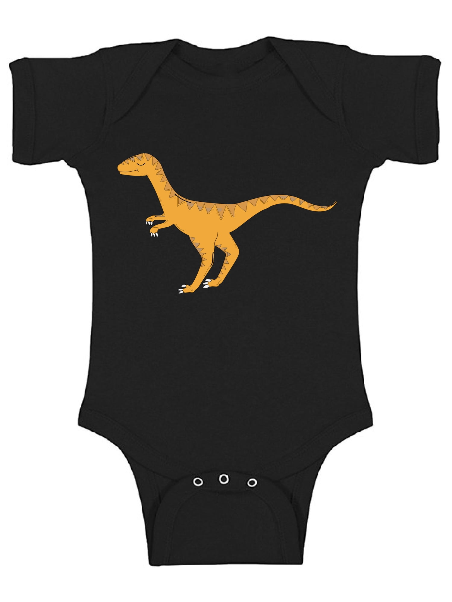 Awkward Styles Velociraptor Romper Baby Bodysuit Short Sleeve Dinosaur ...