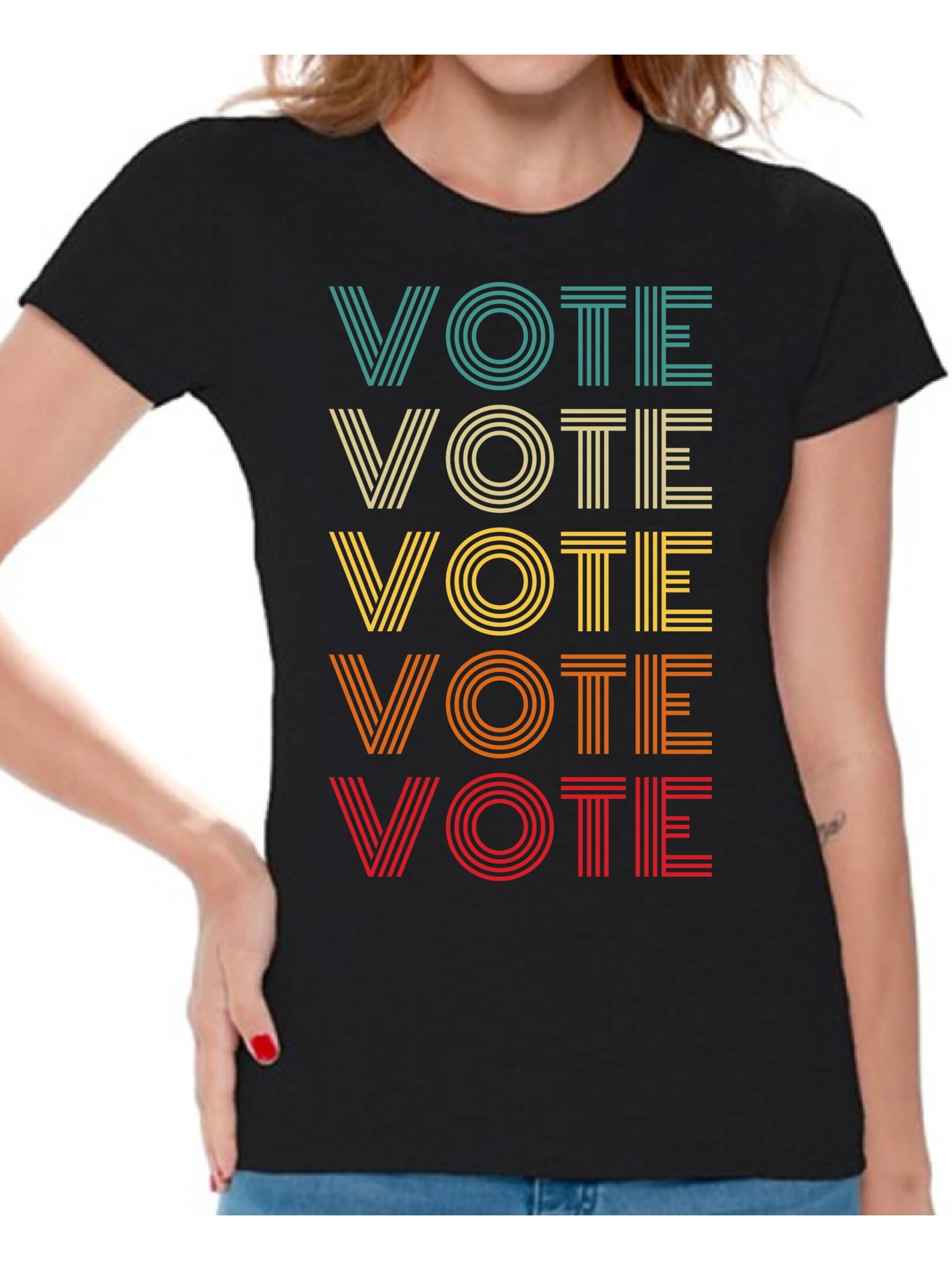 Awkward Styles Vote Shirt Women's Election 2020 Shirt Color Vote ...