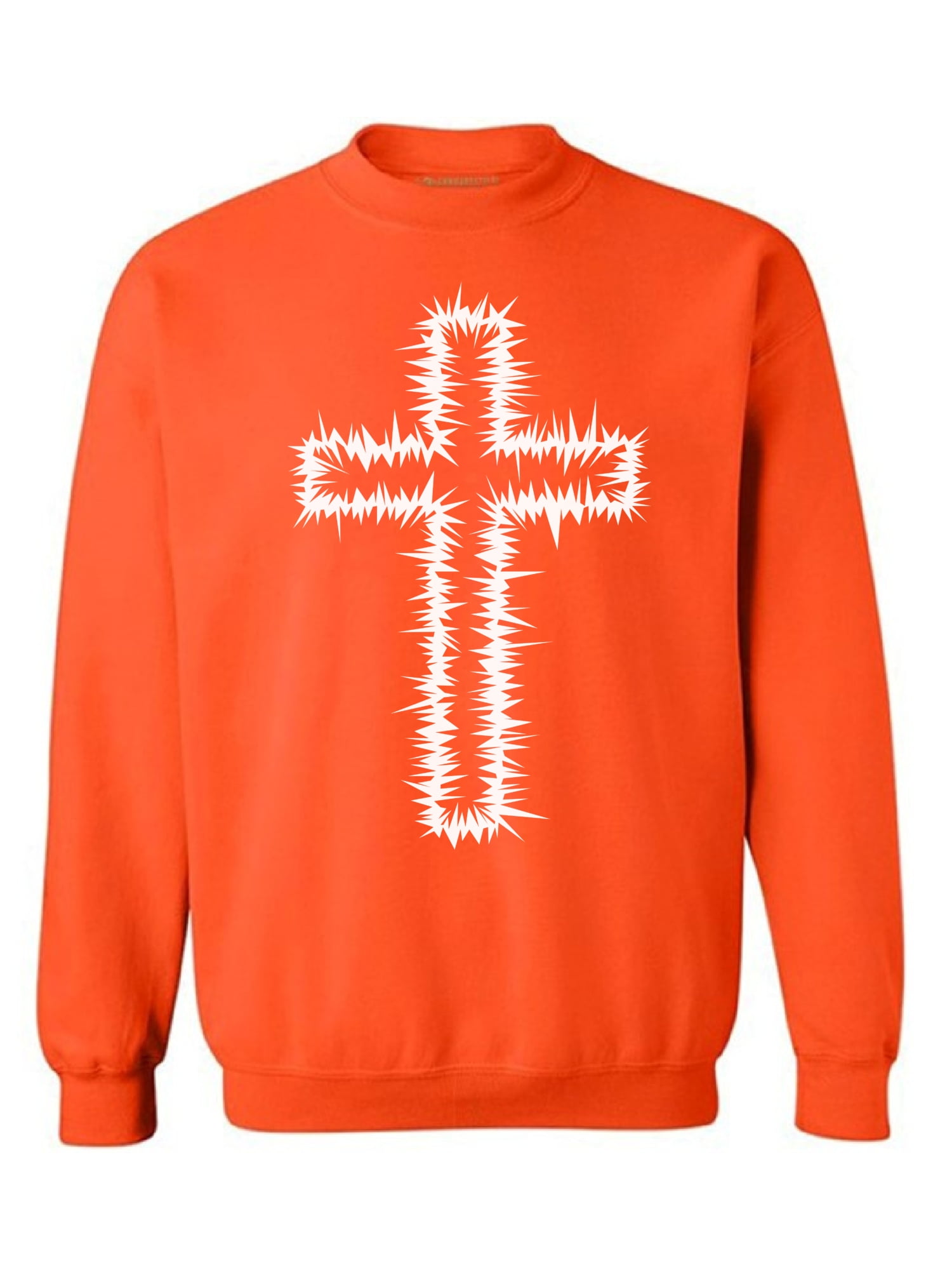 Awkward Styles White Cross Unisex Crewnecks Christian Crewneck for Her ...